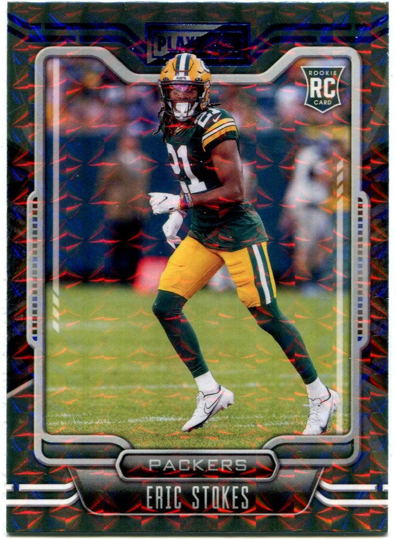 Eric Stokes Panini Playbook Rookie 2021 | Hollywood Collectibles