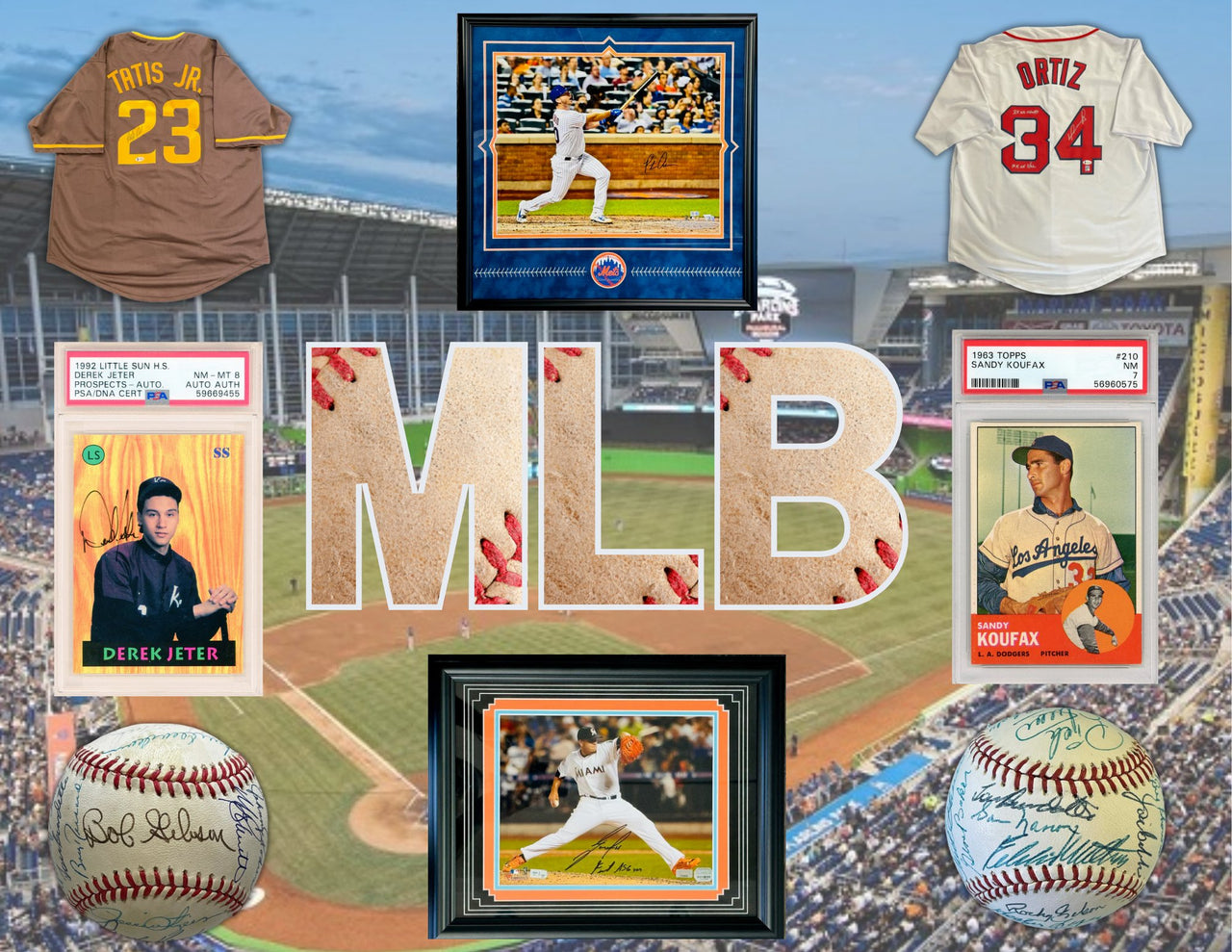 Baseball Memorabilia MLB Signed & Autographed | Hollywood Collectibles