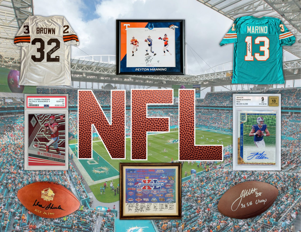 Football Memorabilia | NFL | Signed | Autographed | Authentic ...