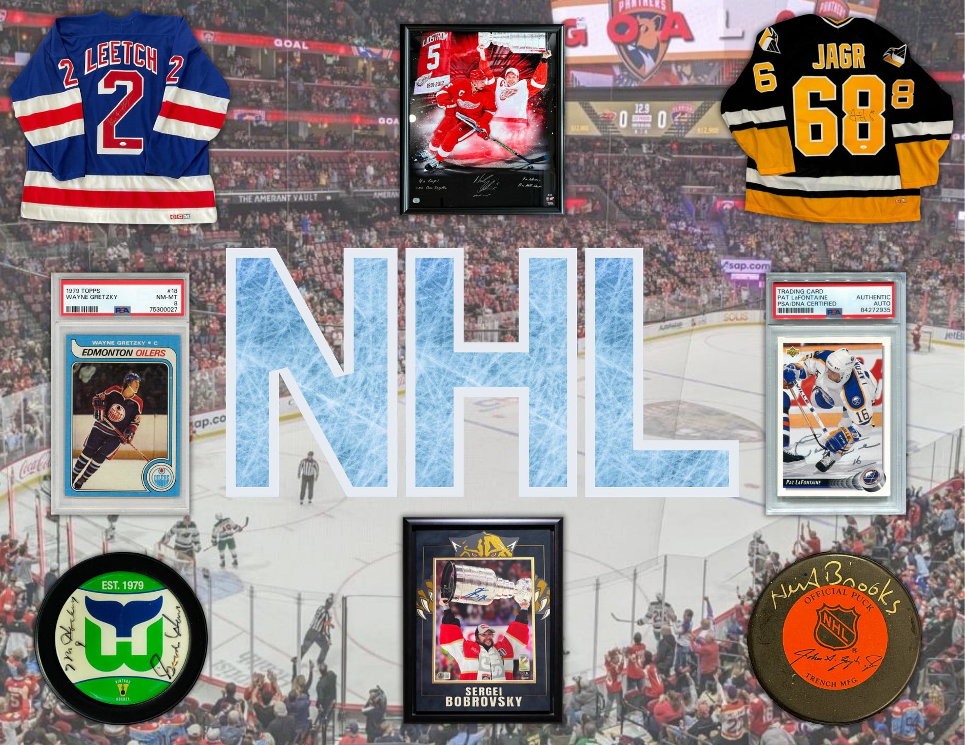 Hockey Memorabilia | NHL | Signed | Autographed | Authentic | Hollywood ...