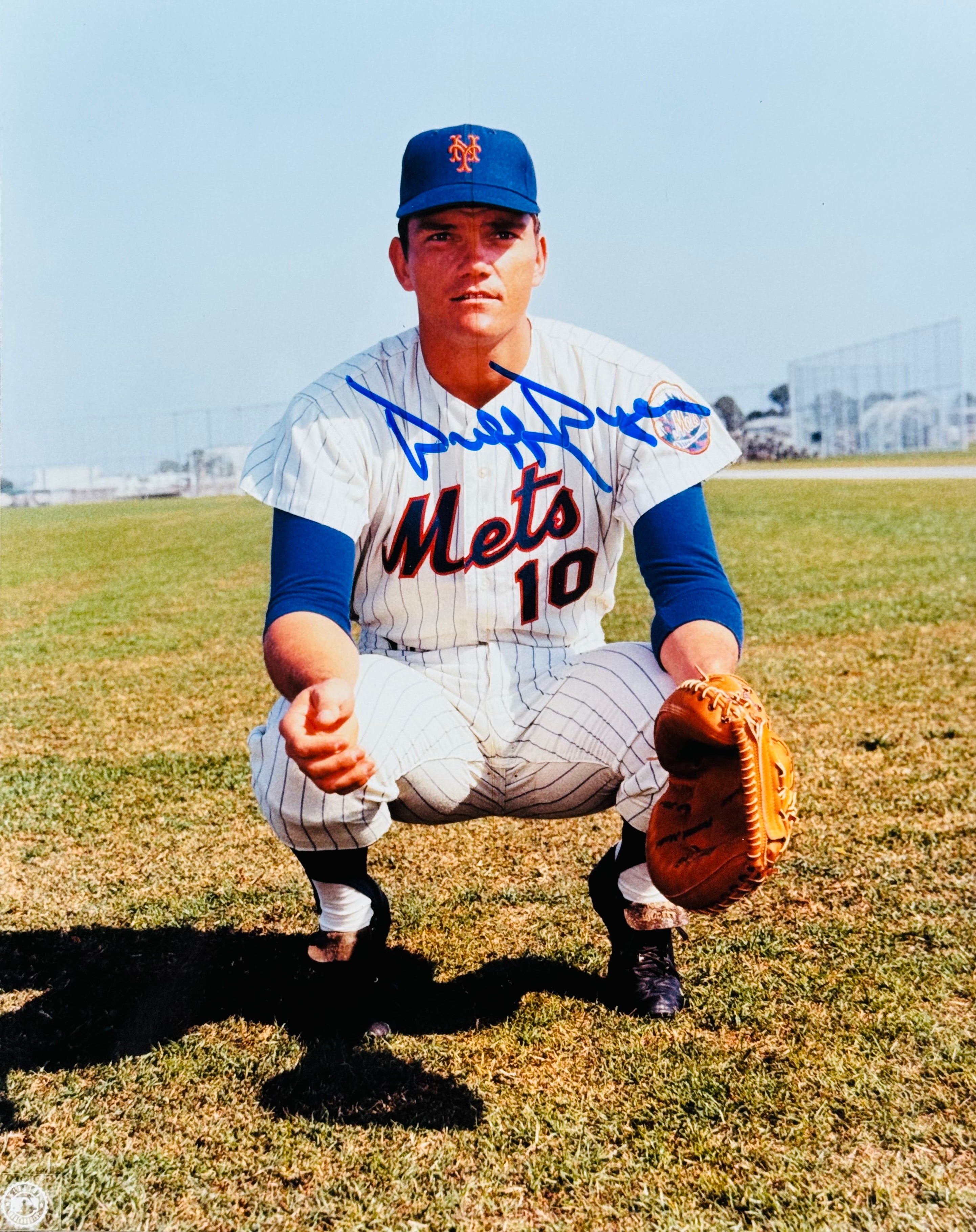 Duffy Dyer Autographed 8x10 Baseball Photo | Hollywood Collectibles