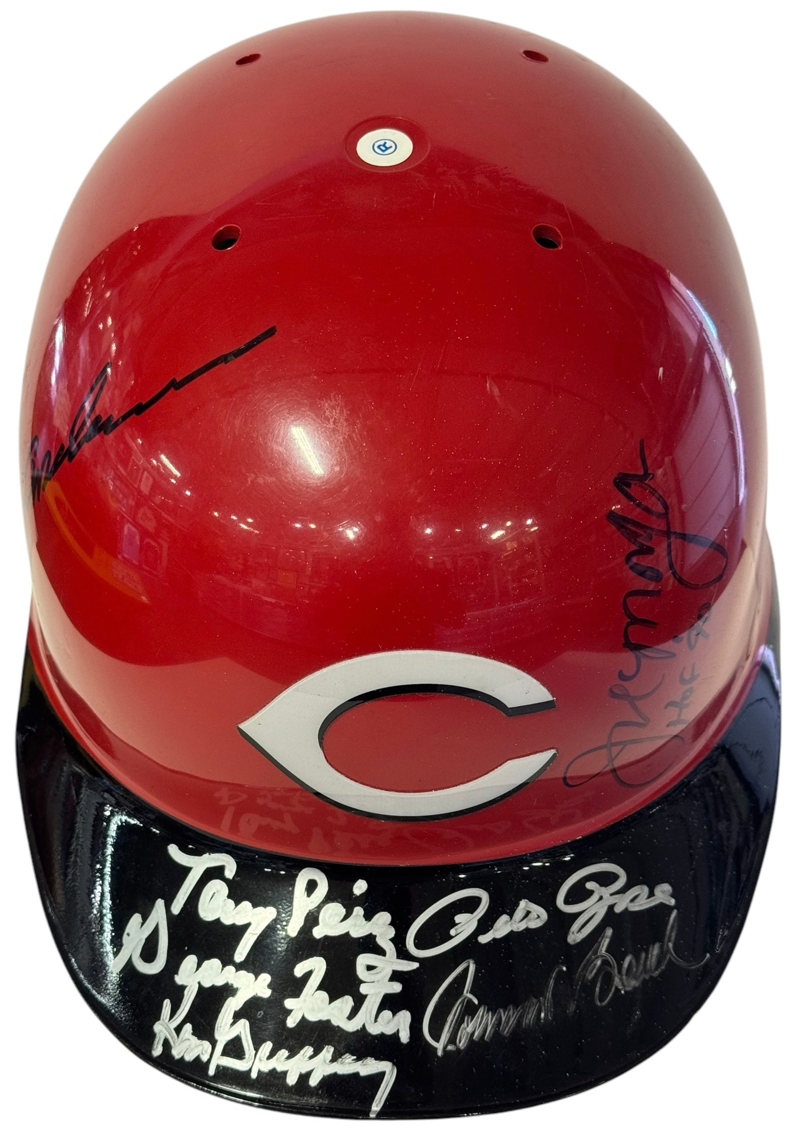 Cincinnati Reds Big Red Machine Signed Authentic Diamond Collection Ba ...