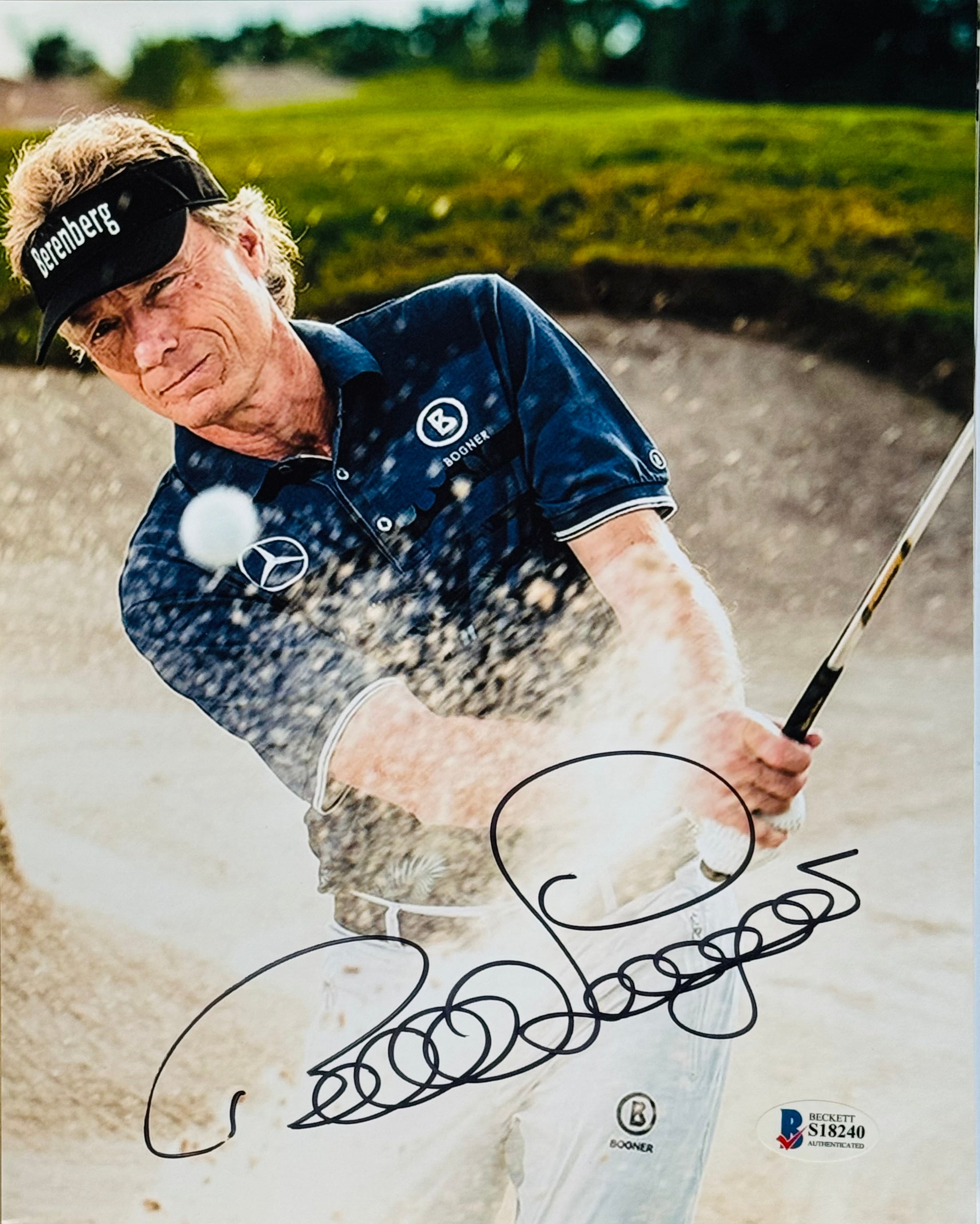 Bernhard Langer Autographed 8x10 Golf Photo (Beckett) | Hollywood ...