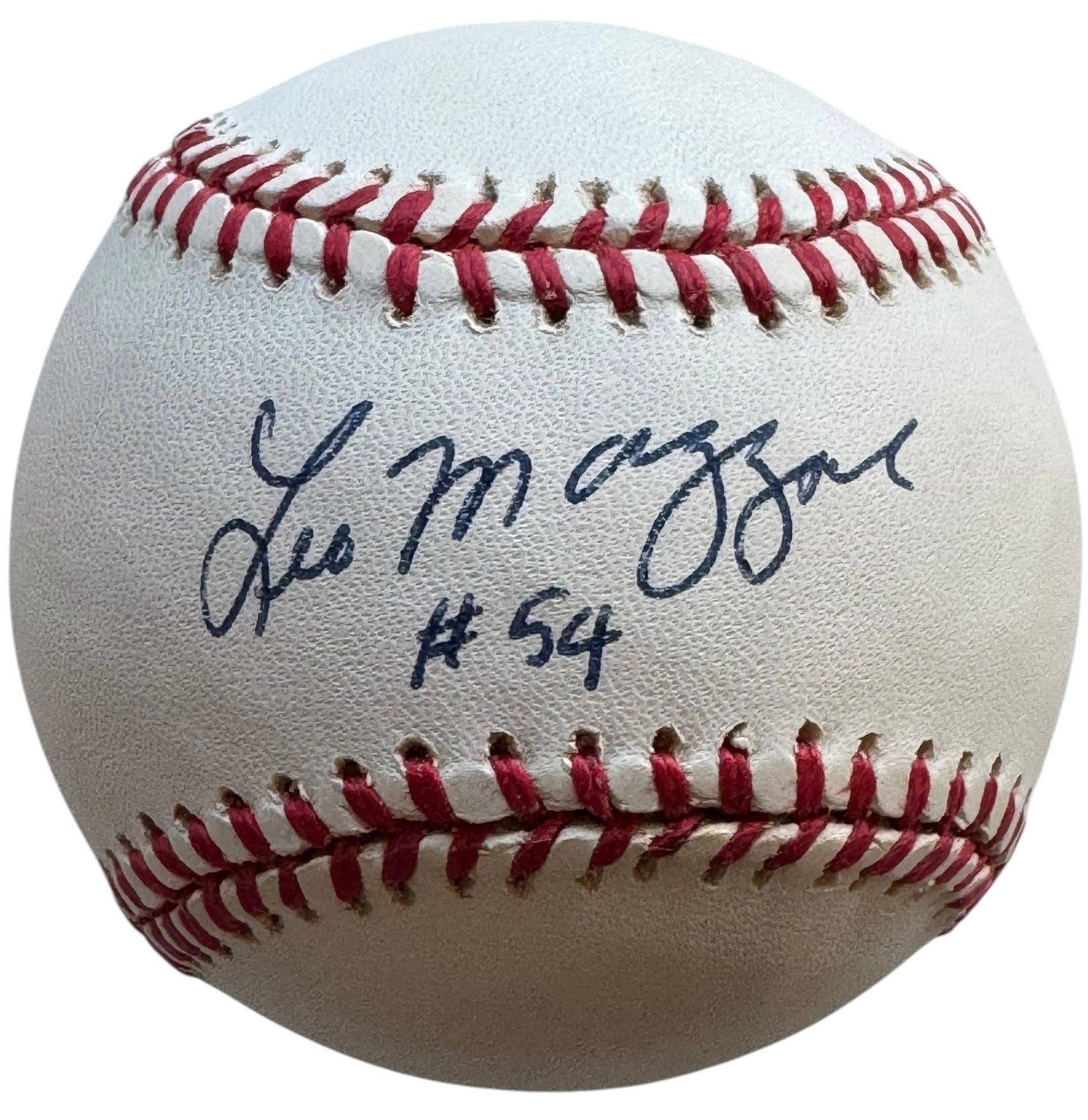 Leo Mazzone Autographed Official National League Baseball | Hollywood ...