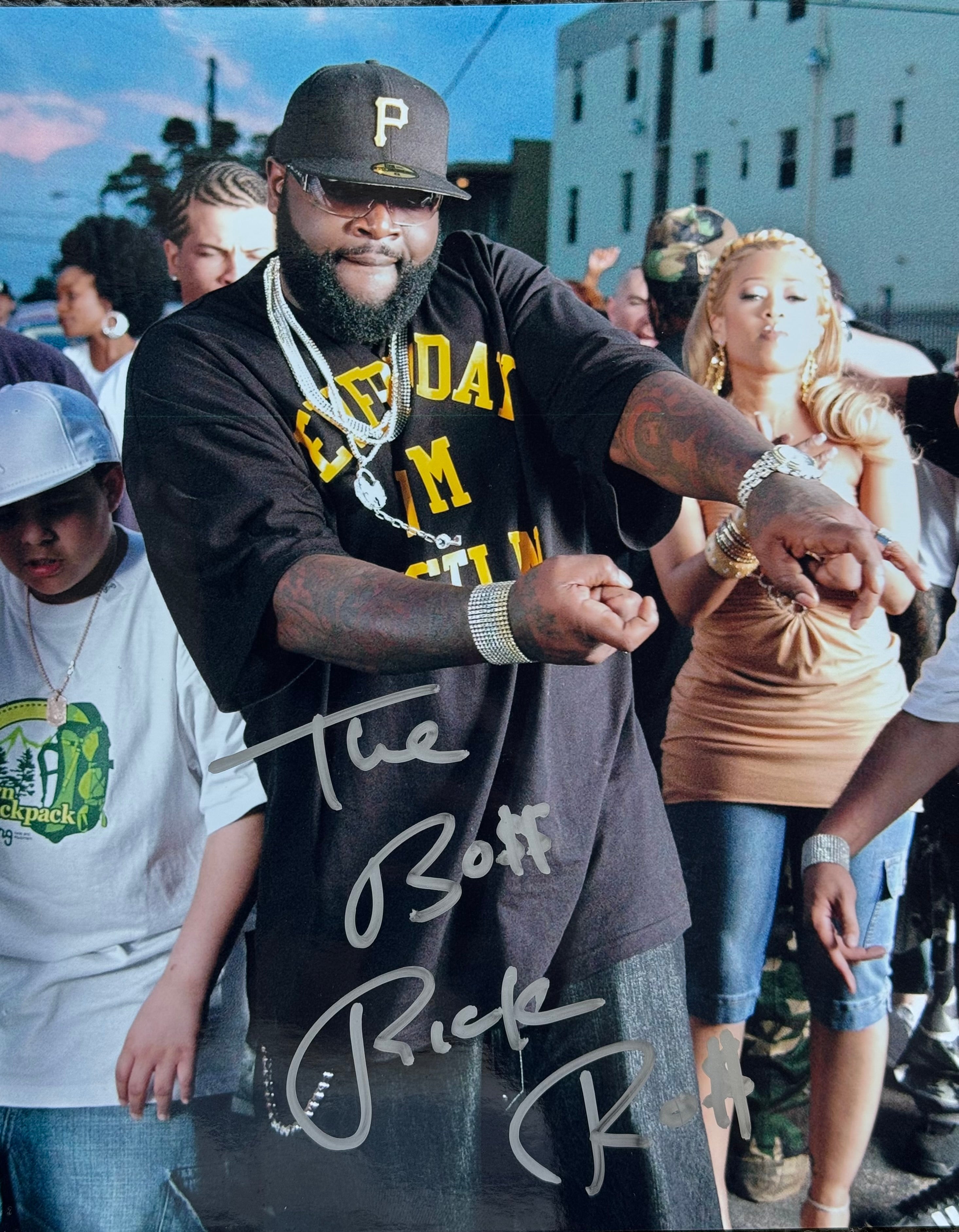Rick Ross Autographed 8x10 Celebrity Photo | Hollywood Collectibles