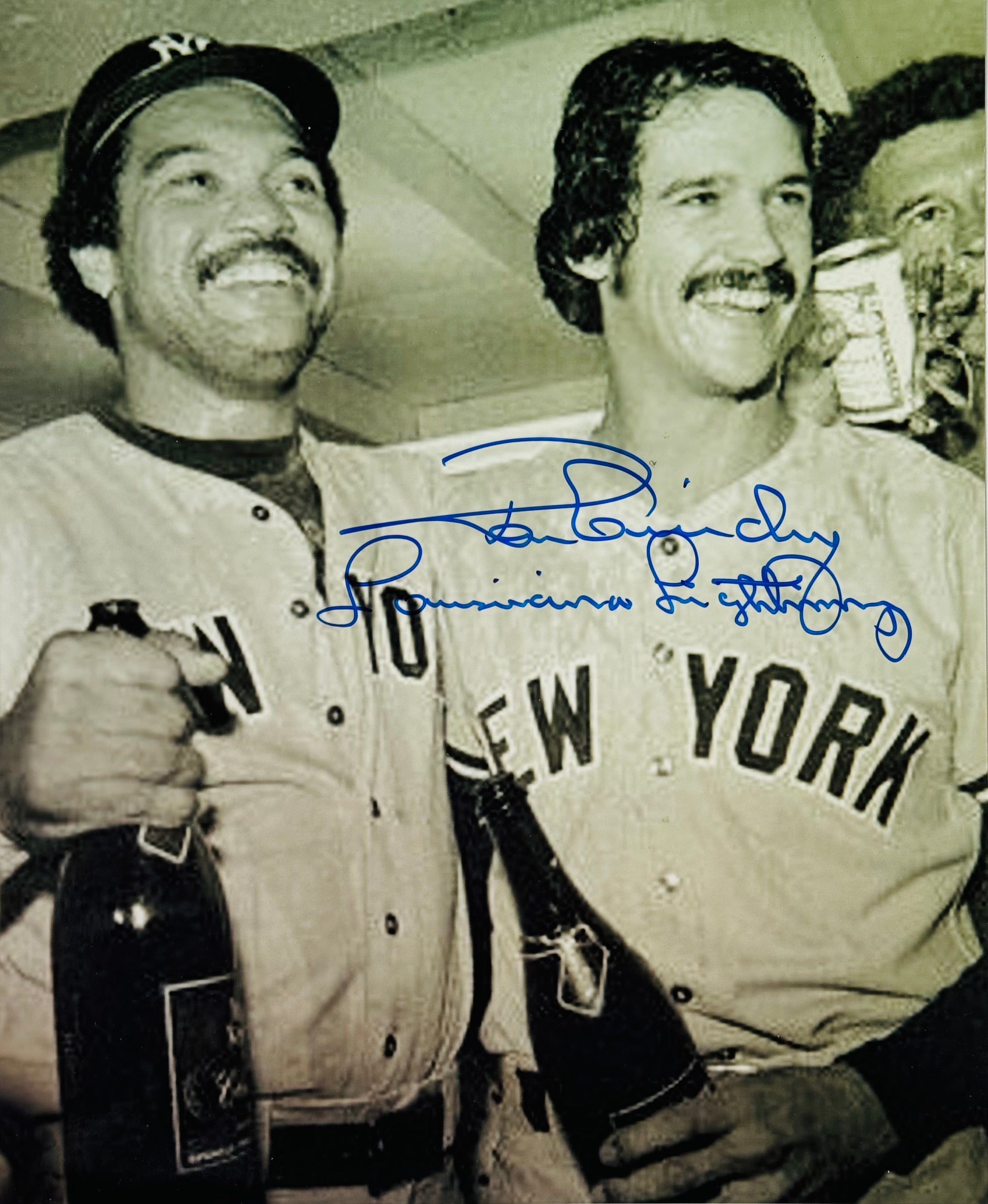 Ron Guidry Autographed Yankees 8x10 Baseball Photo | Hollywood Collectibles