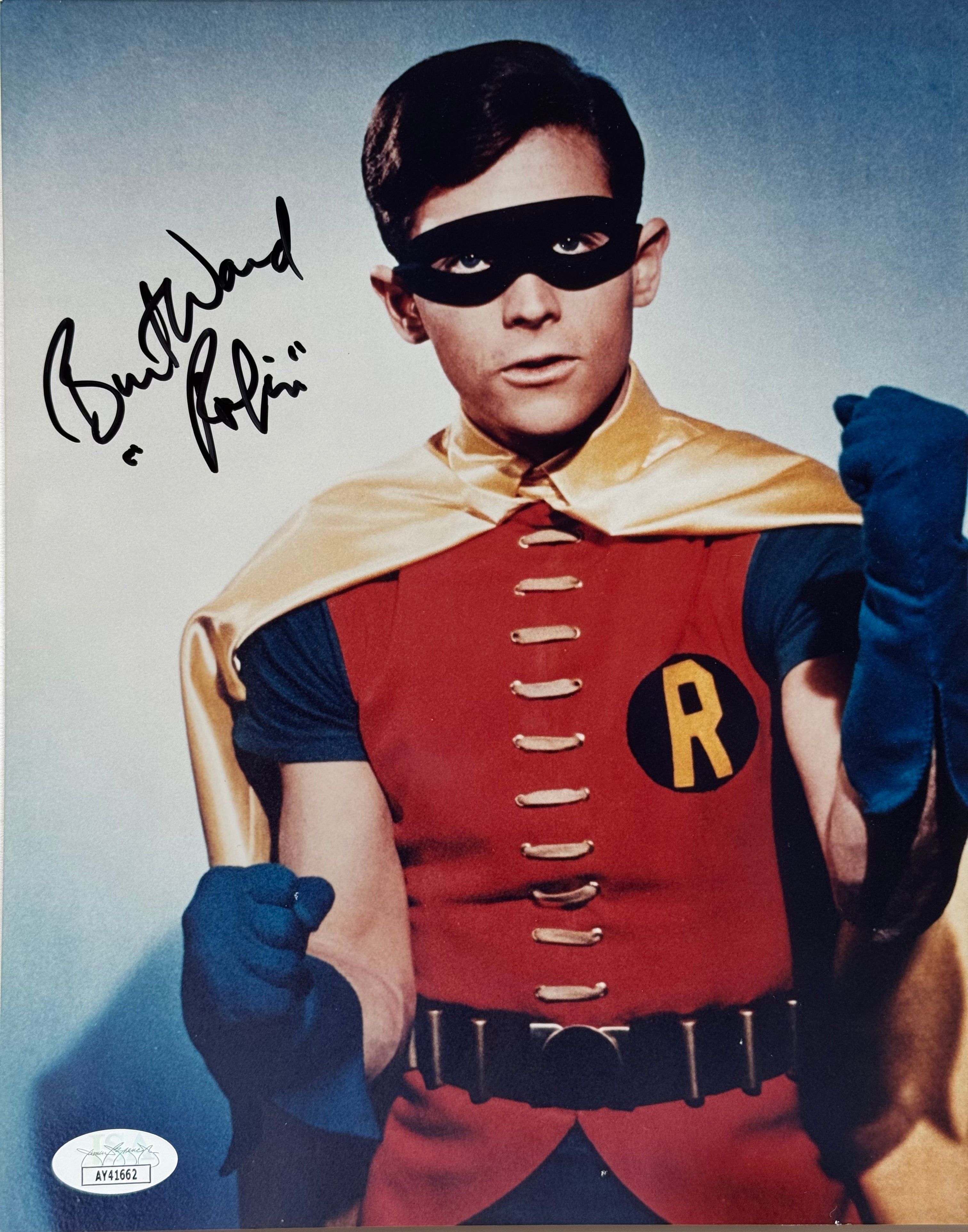 Burt Ward Autographed 8x10 Celebrity Photo (JSA) | Hollywood Collectibles