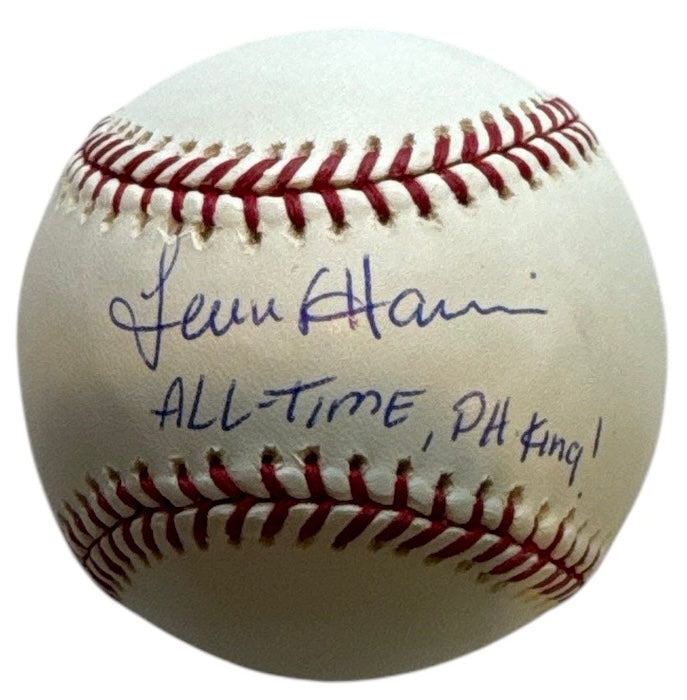 Lenny Harris Autographed Major League Baseball | Hollywood Collectibles