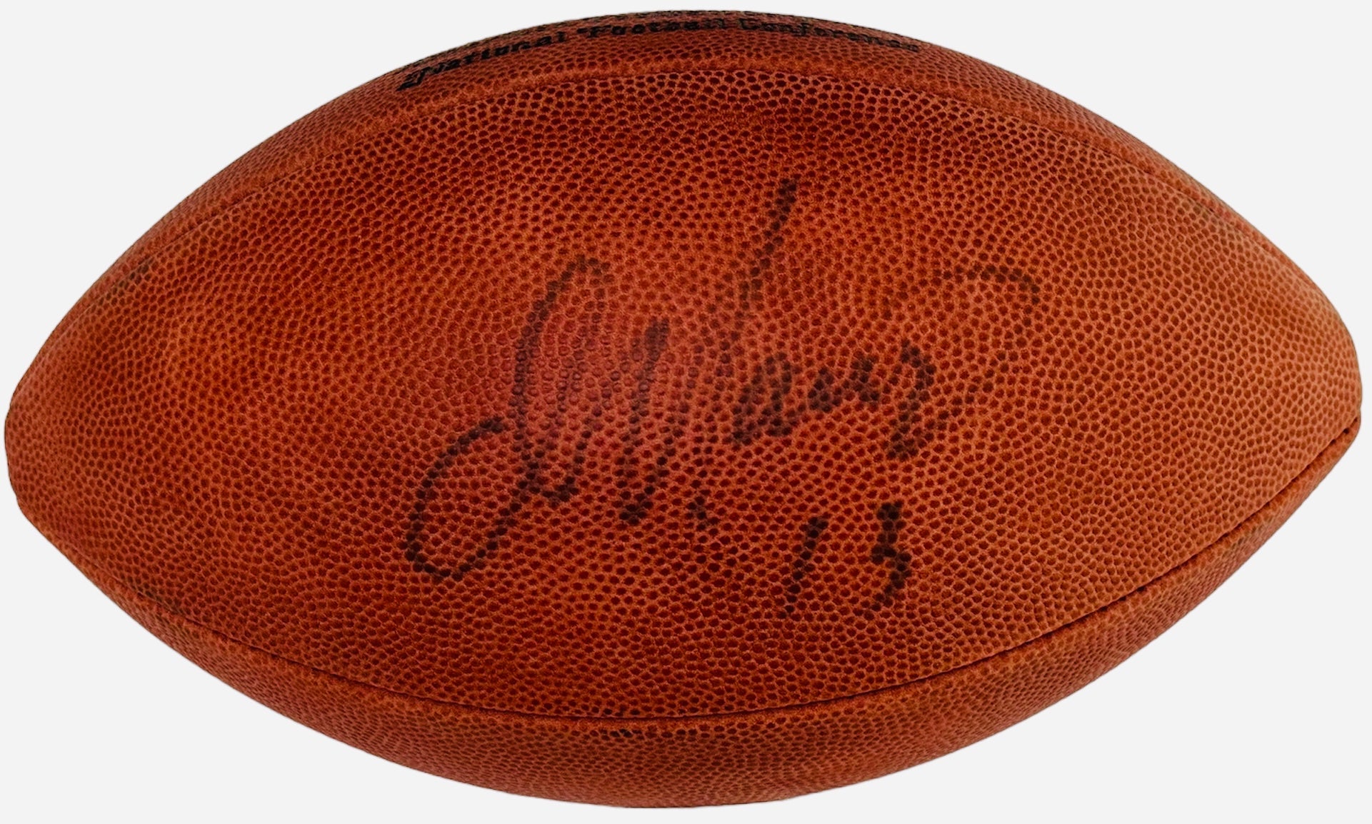 Jarvis Landry Autographed White Panel Football (JSA) | Hollywood ...