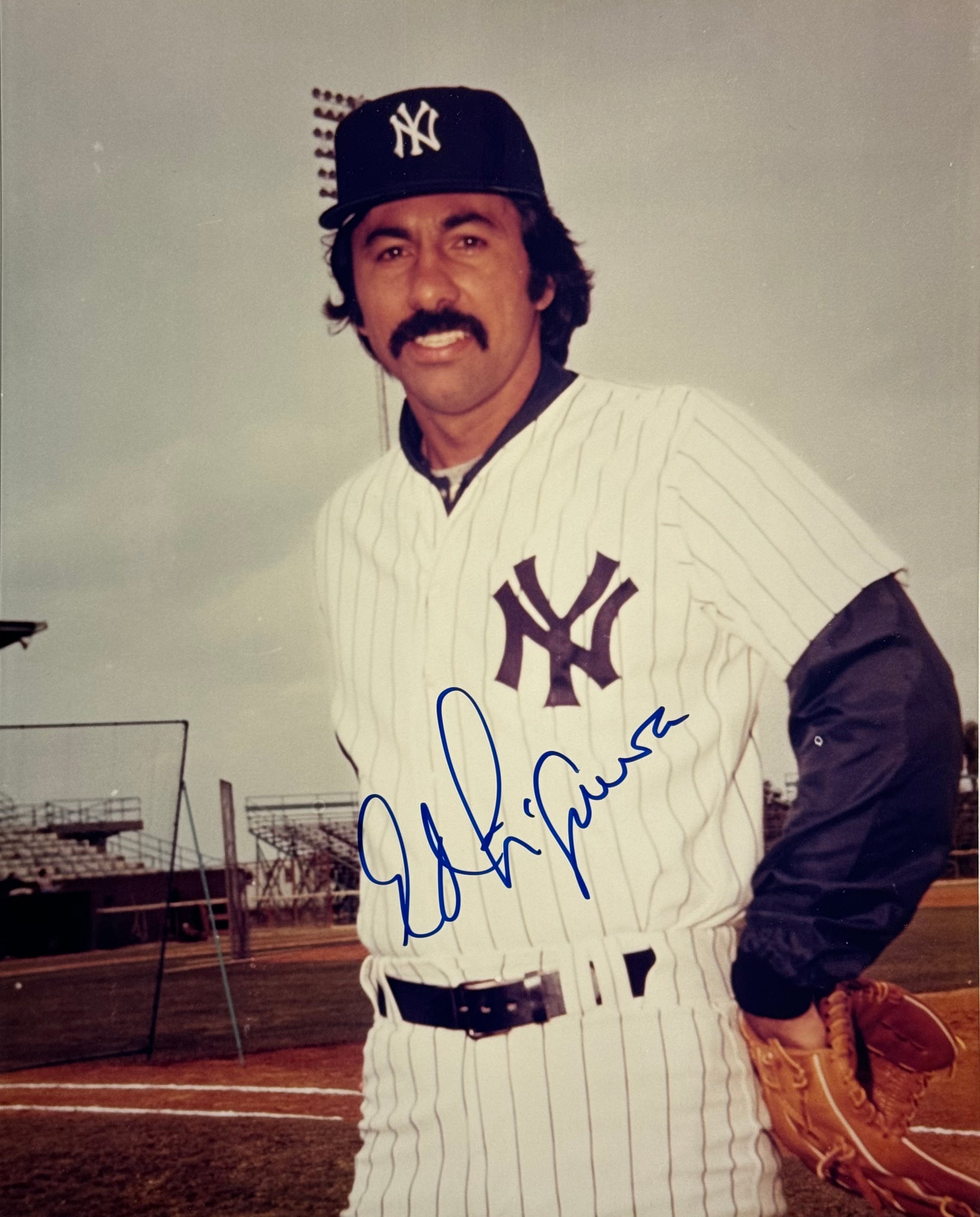 Ed Figueroa Autographed Yankees 8x10 Photo | Hollywood Collectibles
