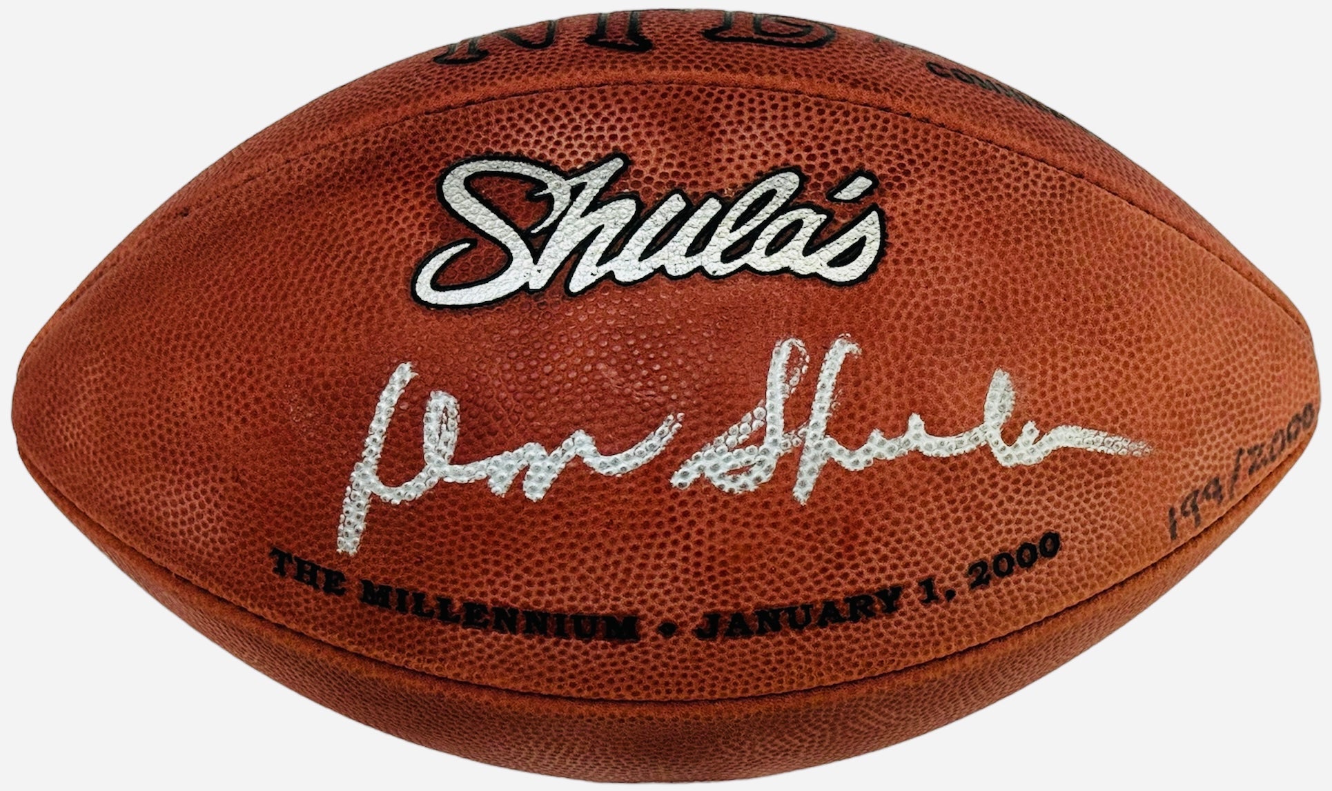 Don Shula Autographed Shula's The Millennium Football #199/2000 (JSA ...