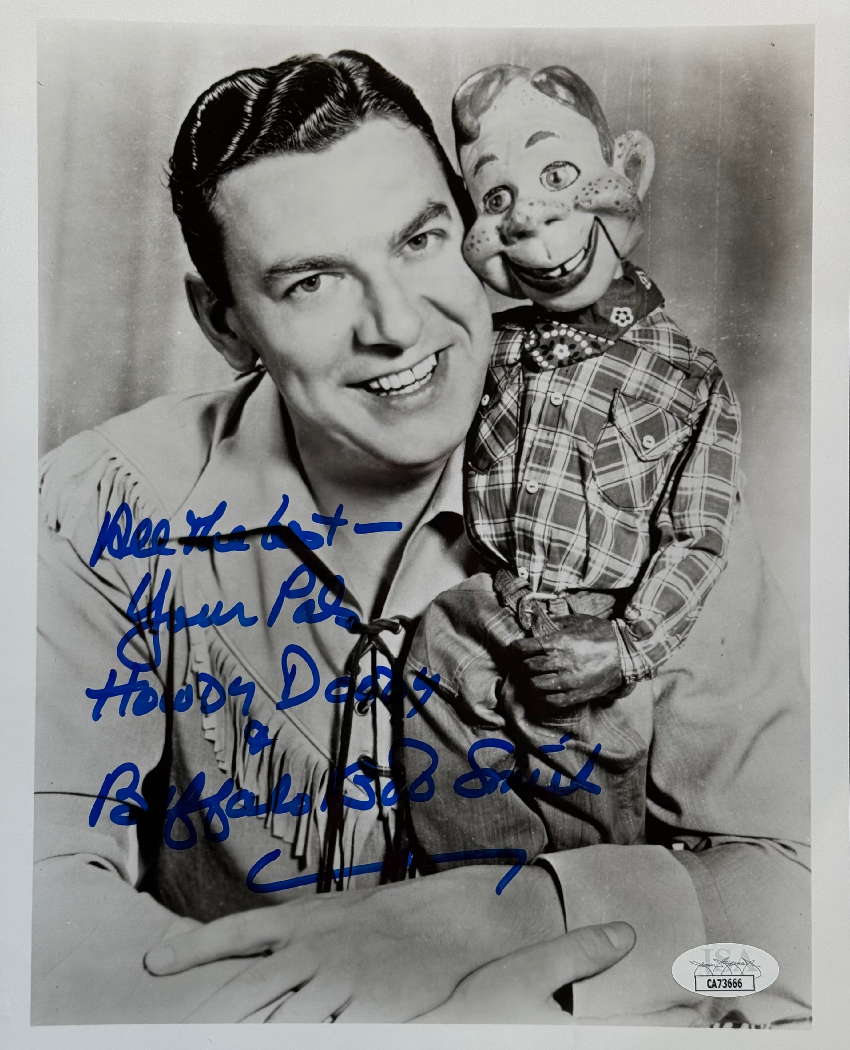 Buffalo Bob Smith Signed Howdy Doody Autograph 8x10 Photo (JSA ...