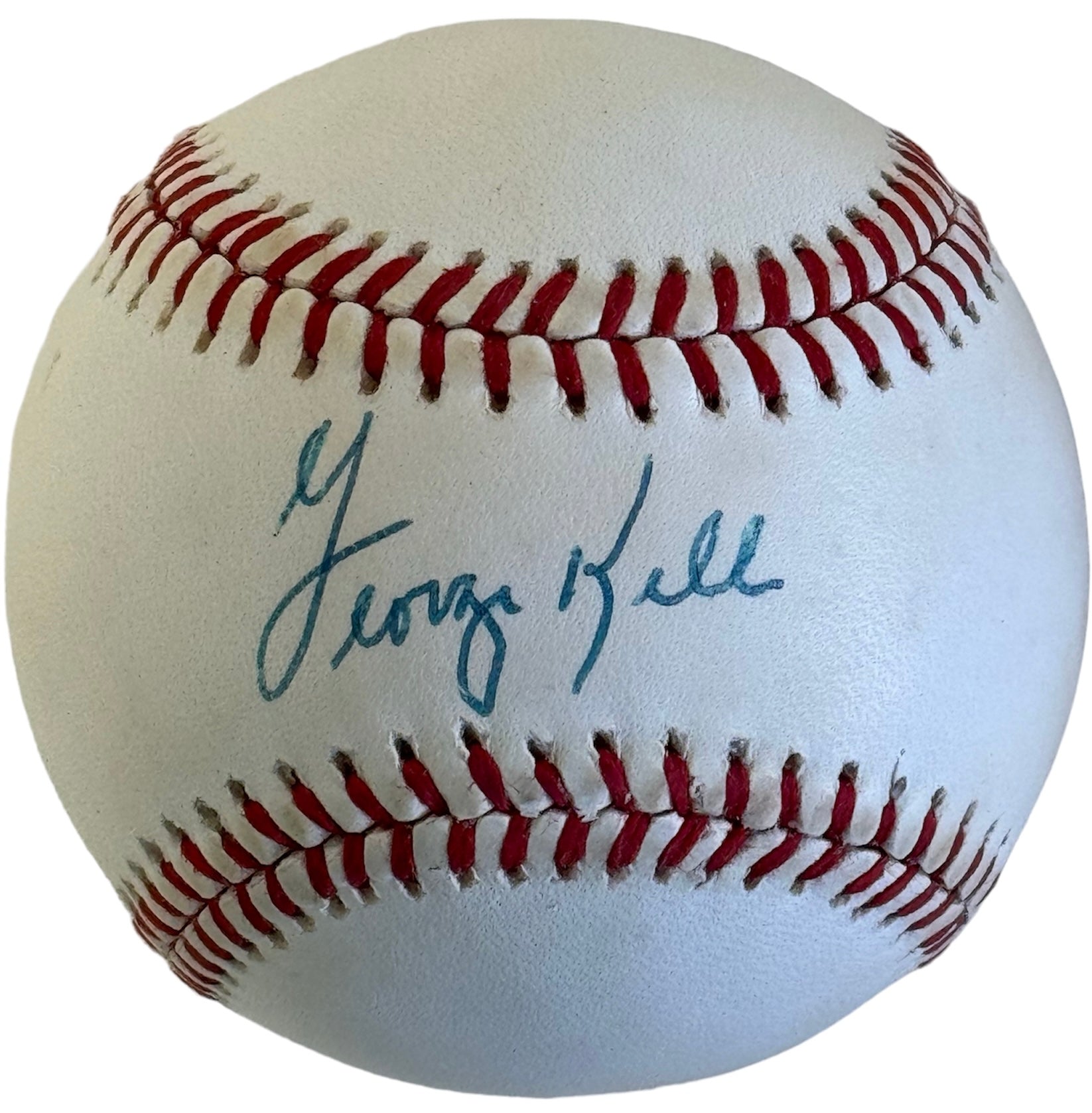 George Kell Autographed Official National League Baseball | Hollywood ...