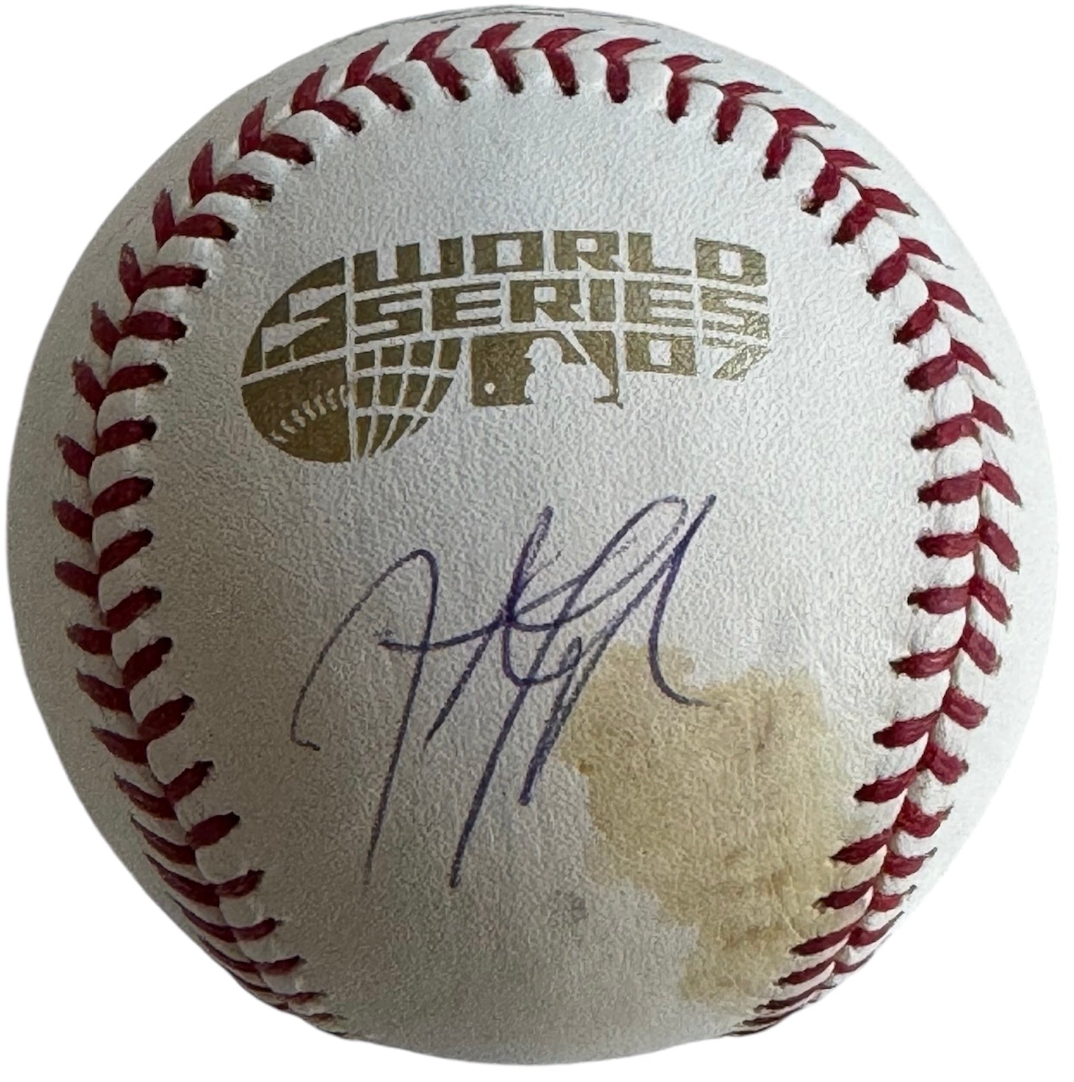 Jonathan Papelbon Autographed 2007 World Series Official Baseball (MLB ...