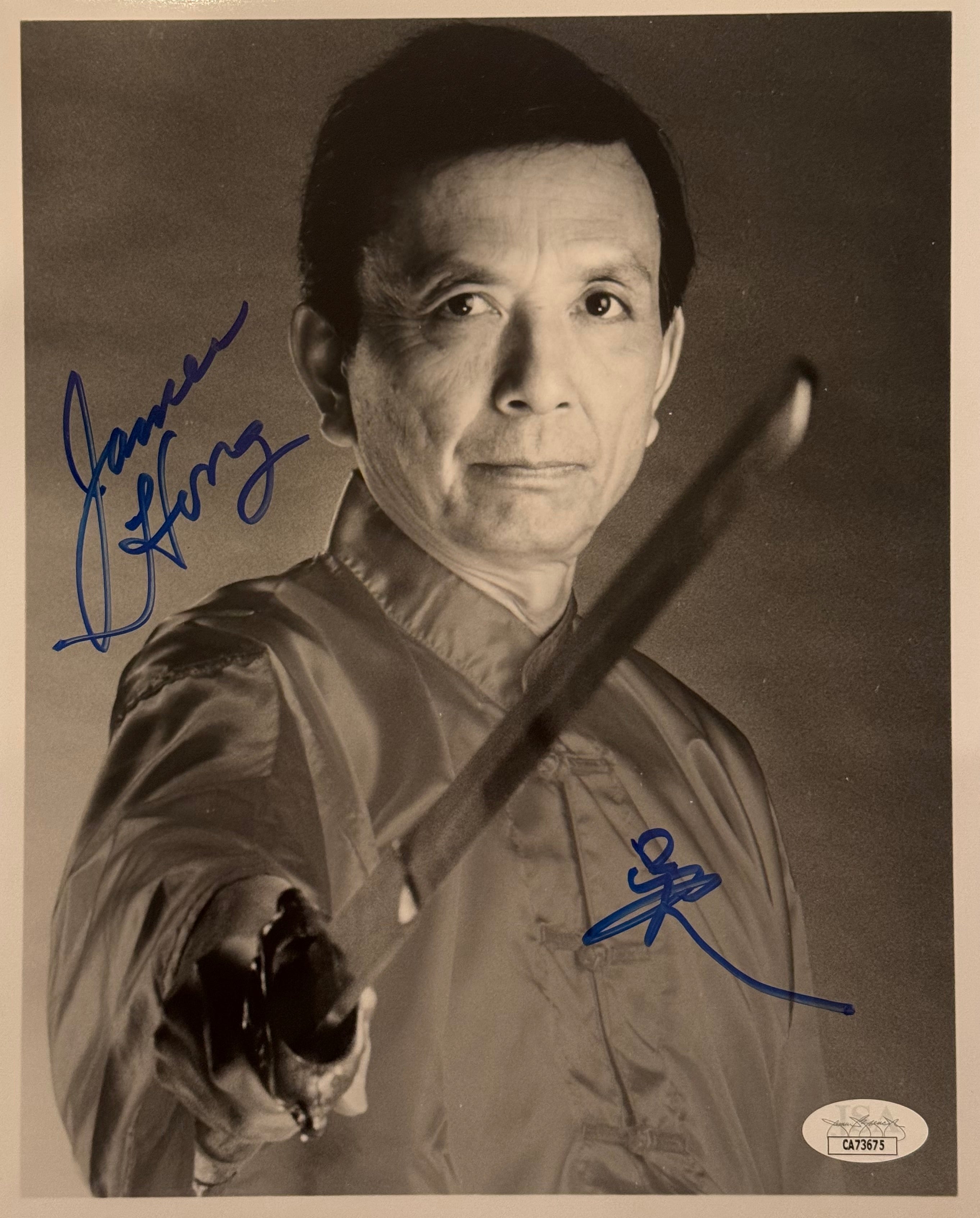 James Hong Autographed 8x10 Celebrity Photo (JSA) | Hollywood Collectibles