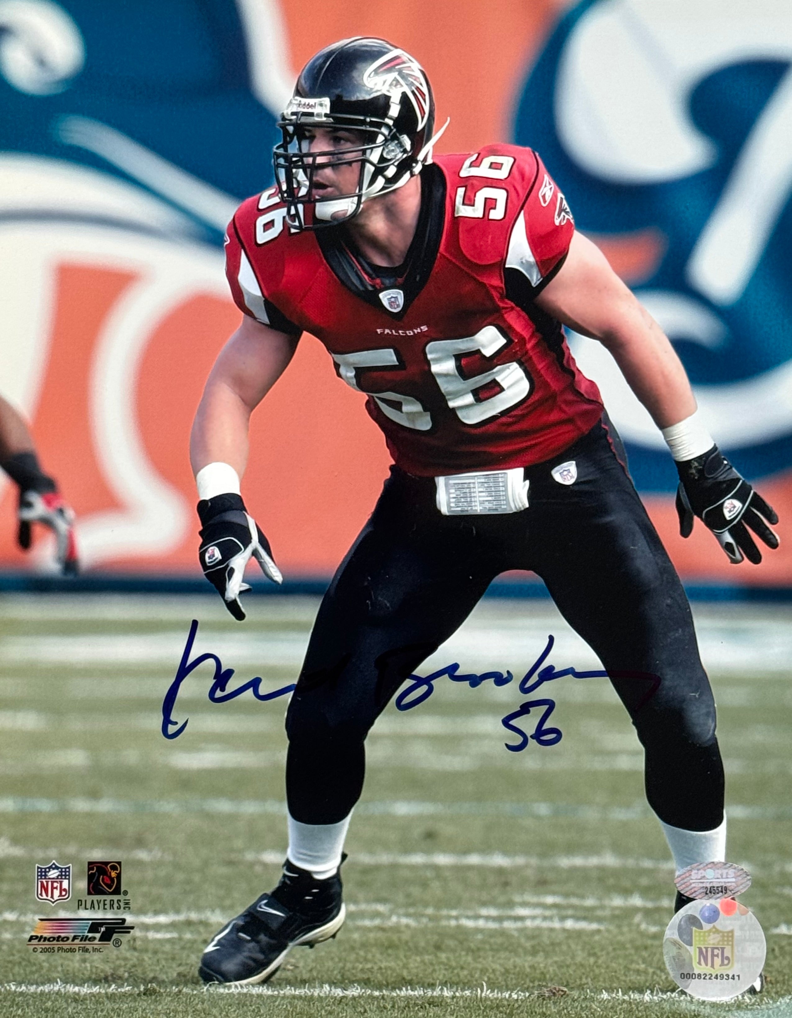 Keith Brooking Autographed 8x10 Football Photo | Hollywood Collectibles