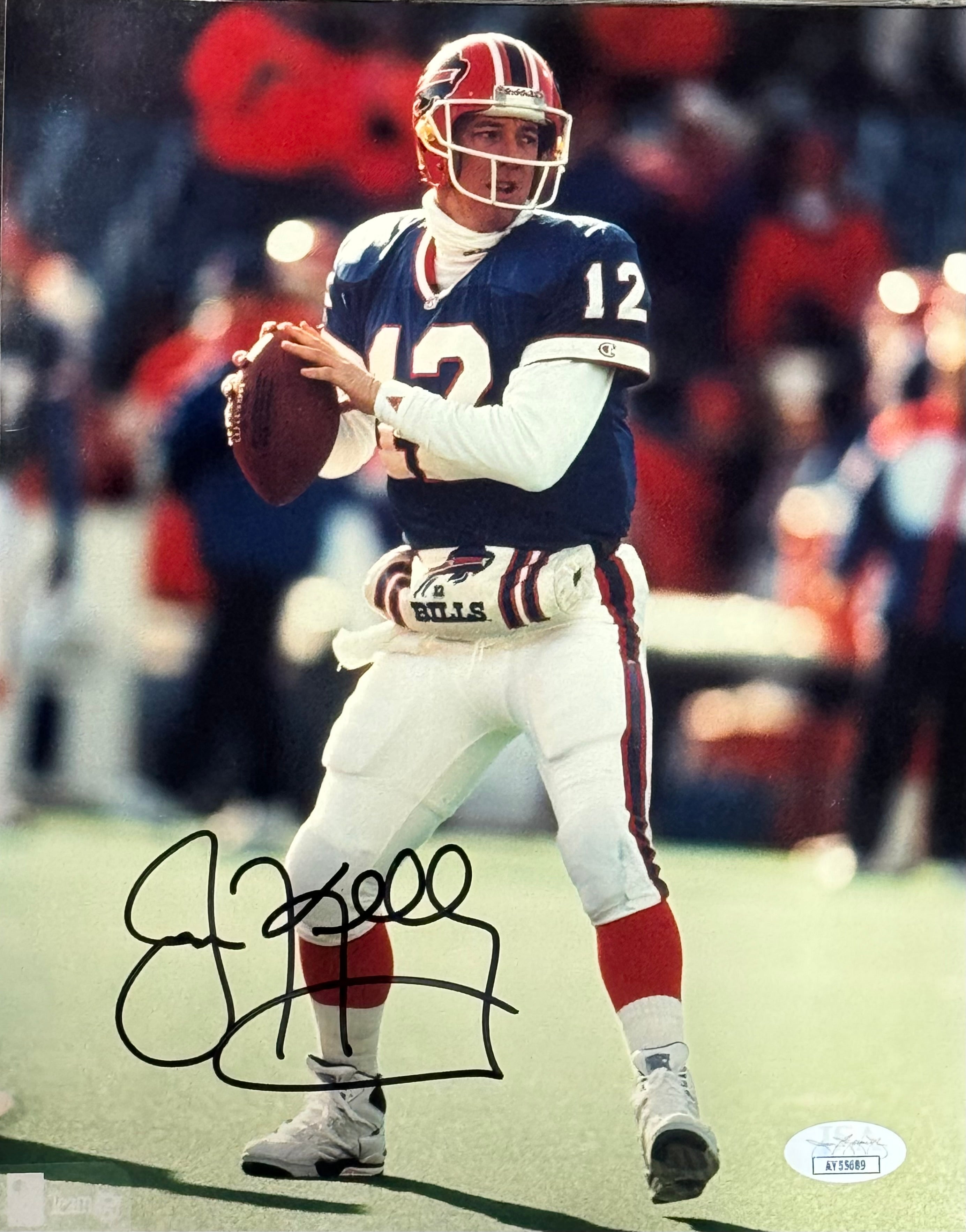 Jim Kelly Autographed 8x10 Football Photo (JSA) | Hollywood Collectibles