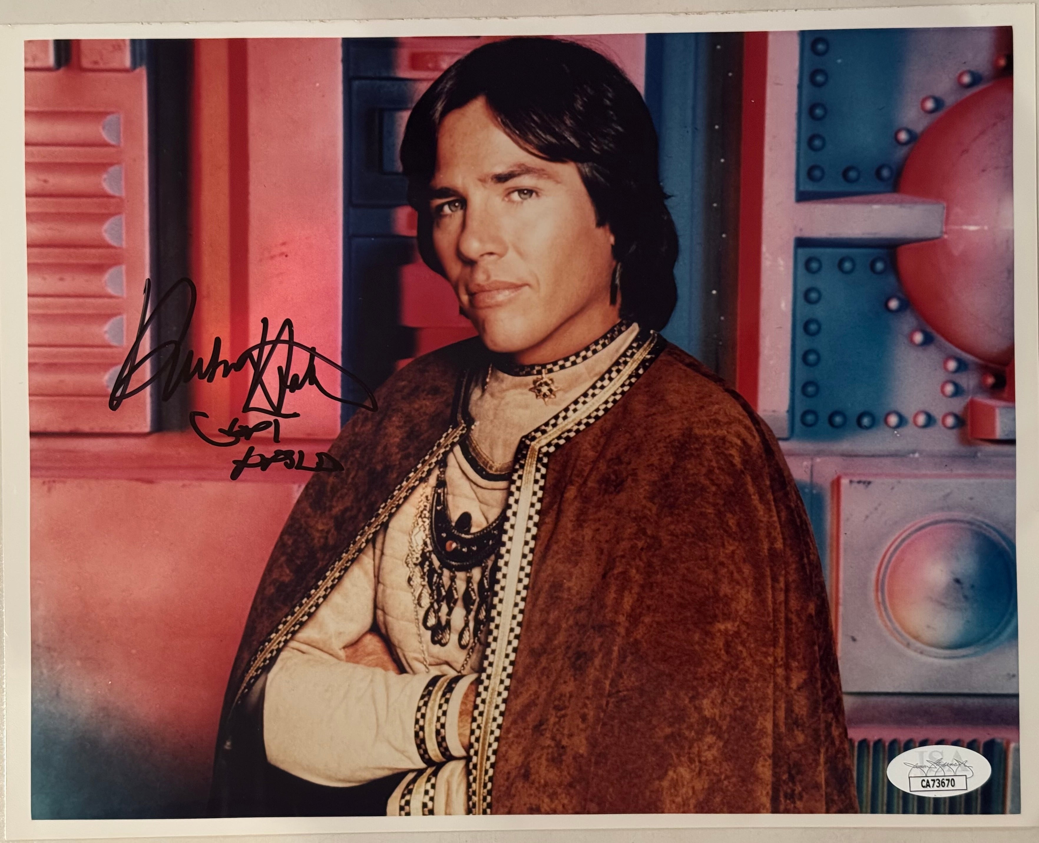 Richard Hatch Autographed 8x10 Celebrity Photo Battlestar Galactica (J ...