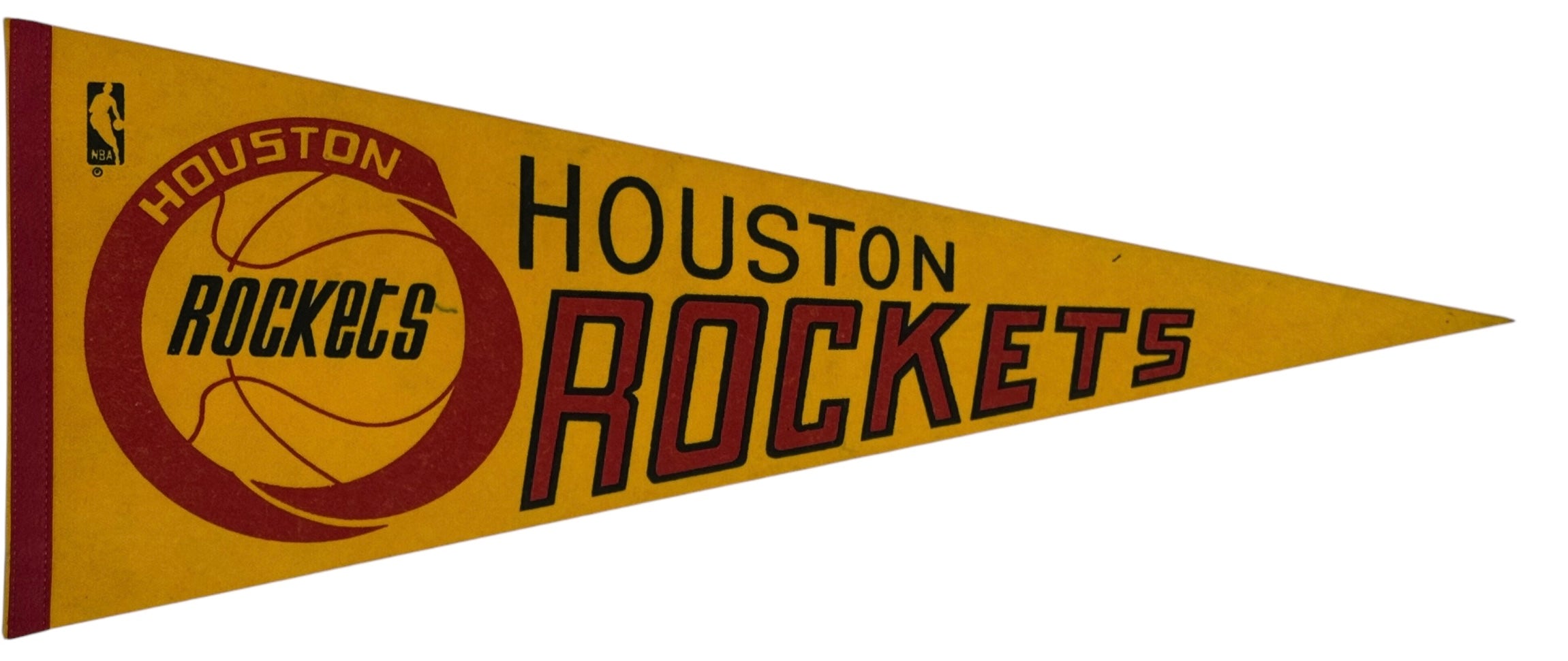 1970's Houston Rockets Vintage Full Size Pennant Banner | Hollywood ...
