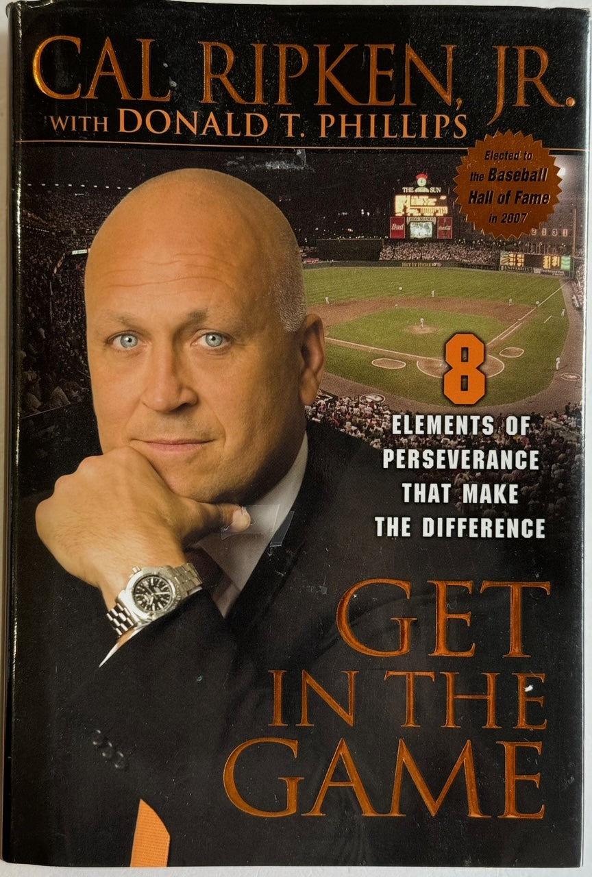Cal Ripken Jr. Autographed Get in the Game Book (MLB) | Hollywood ...