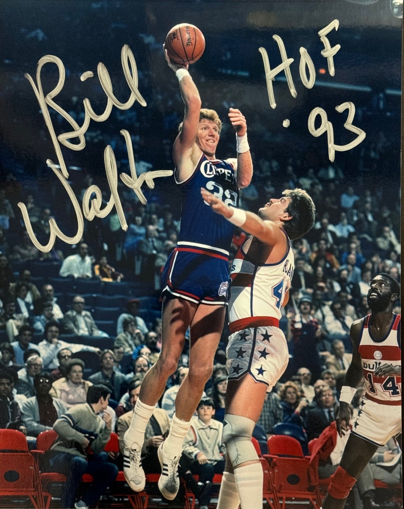 Bill Walton Autographed 8x10 Basketball Photo | Hollywood Collectibles