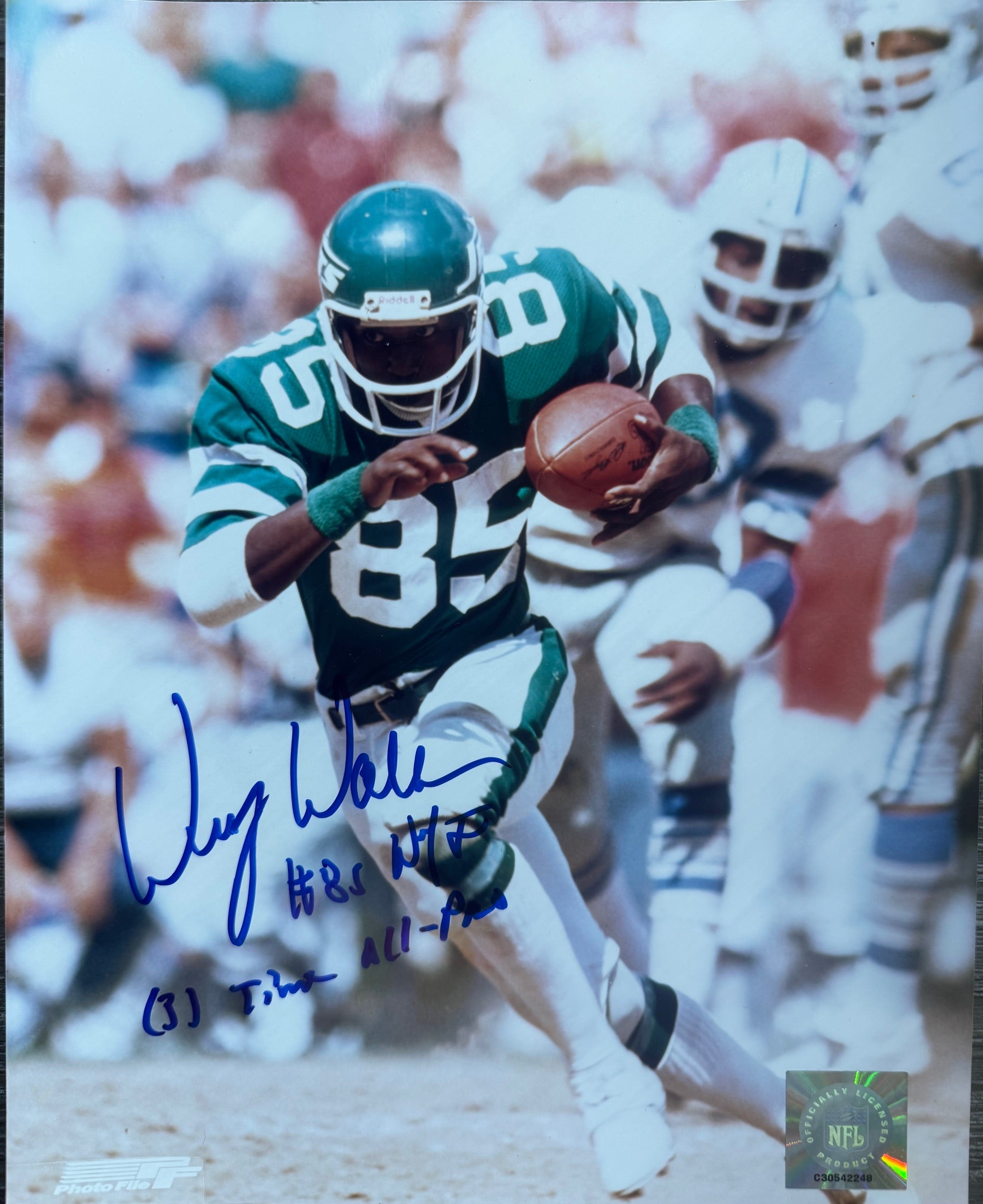 Wesley Walker Autographed Jets 8x10 Football Photo | Hollywood Collectibles