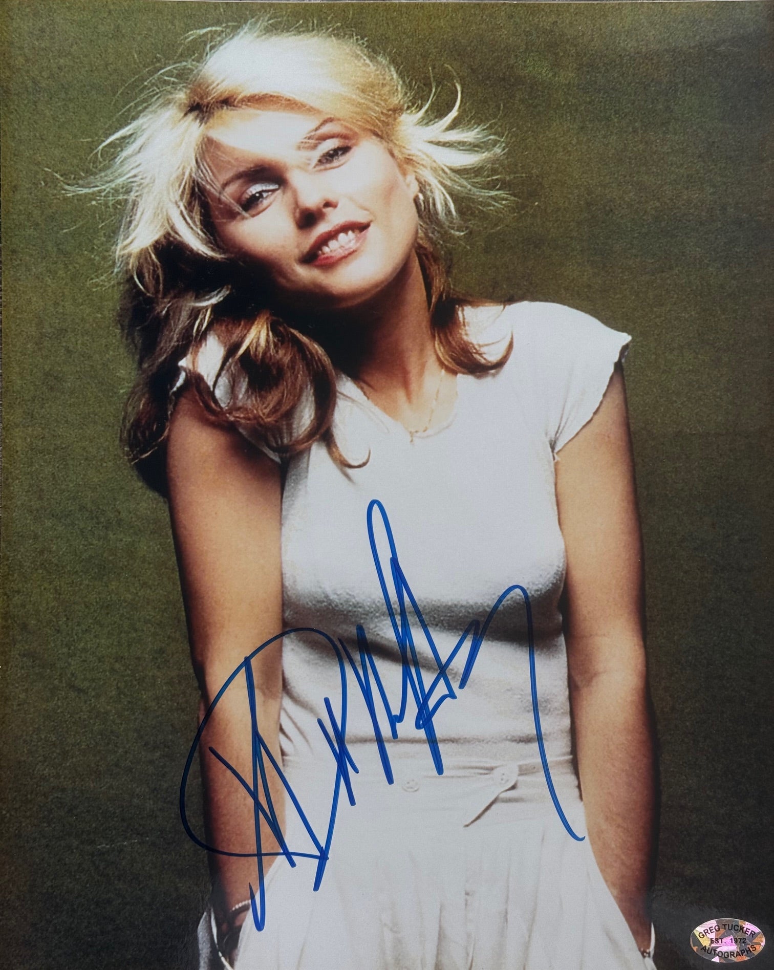 Debbie Harry Autographed 8x10 Celebrity Photo | Hollywood Collectibles