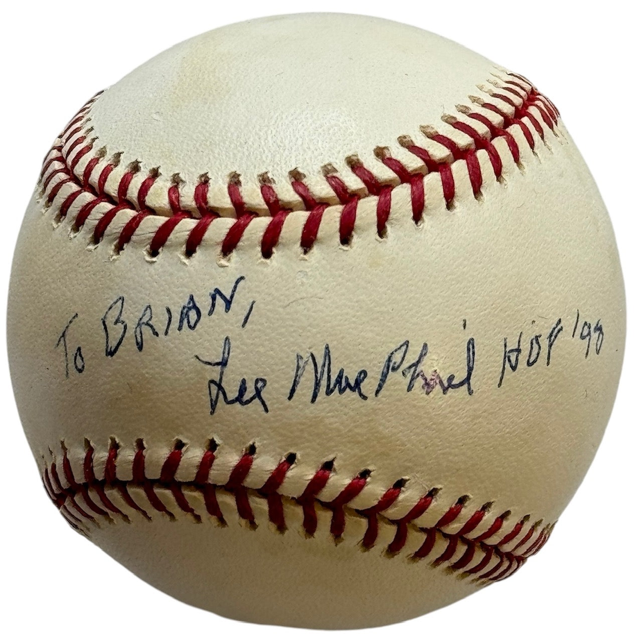 Lee Mac Phail HOF 98 Autographed Official Major League Baseball ...