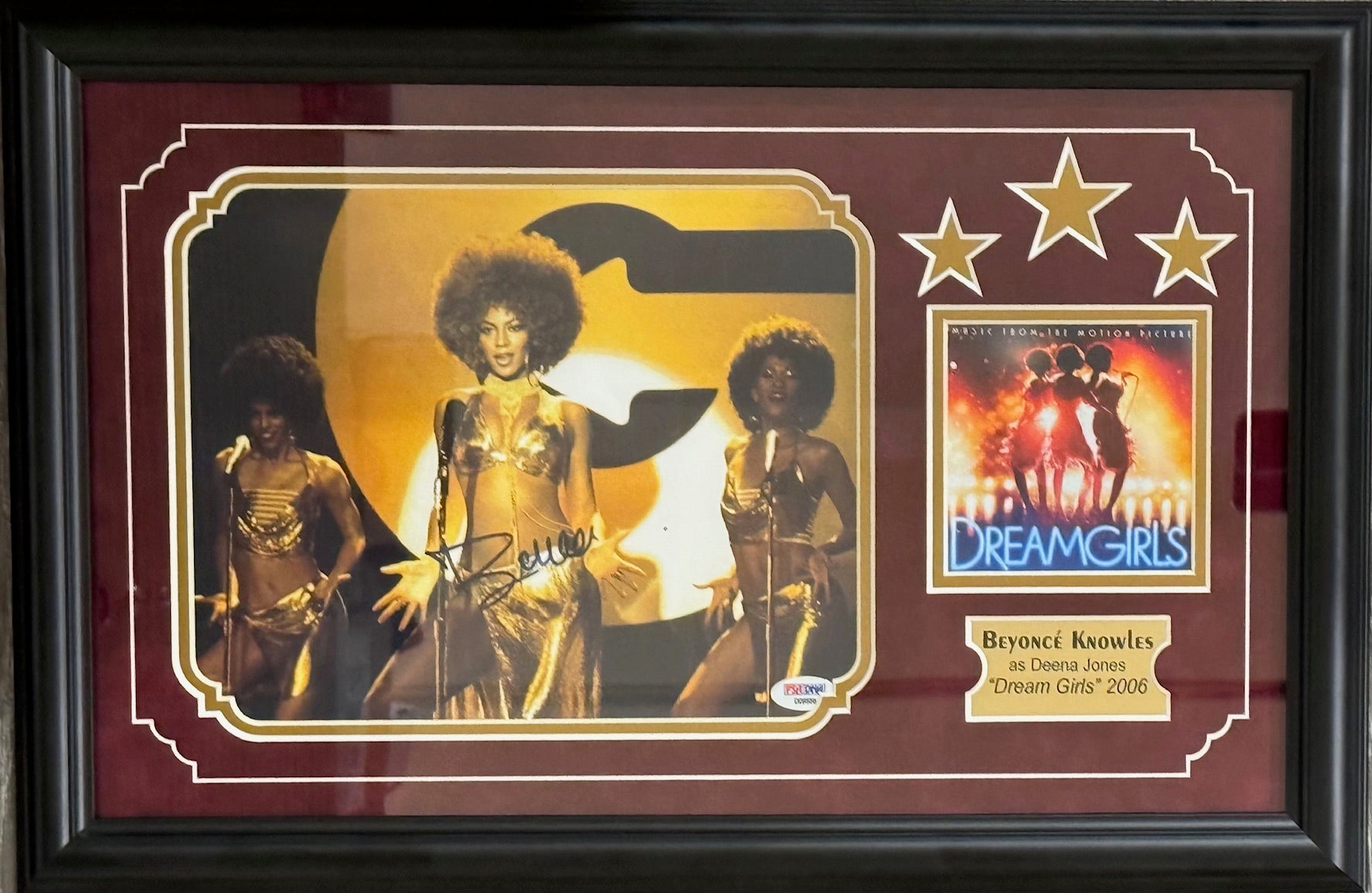 Beyonce Autographed 8x10 Framed Photo (PSA) | Hollywood Collectibles