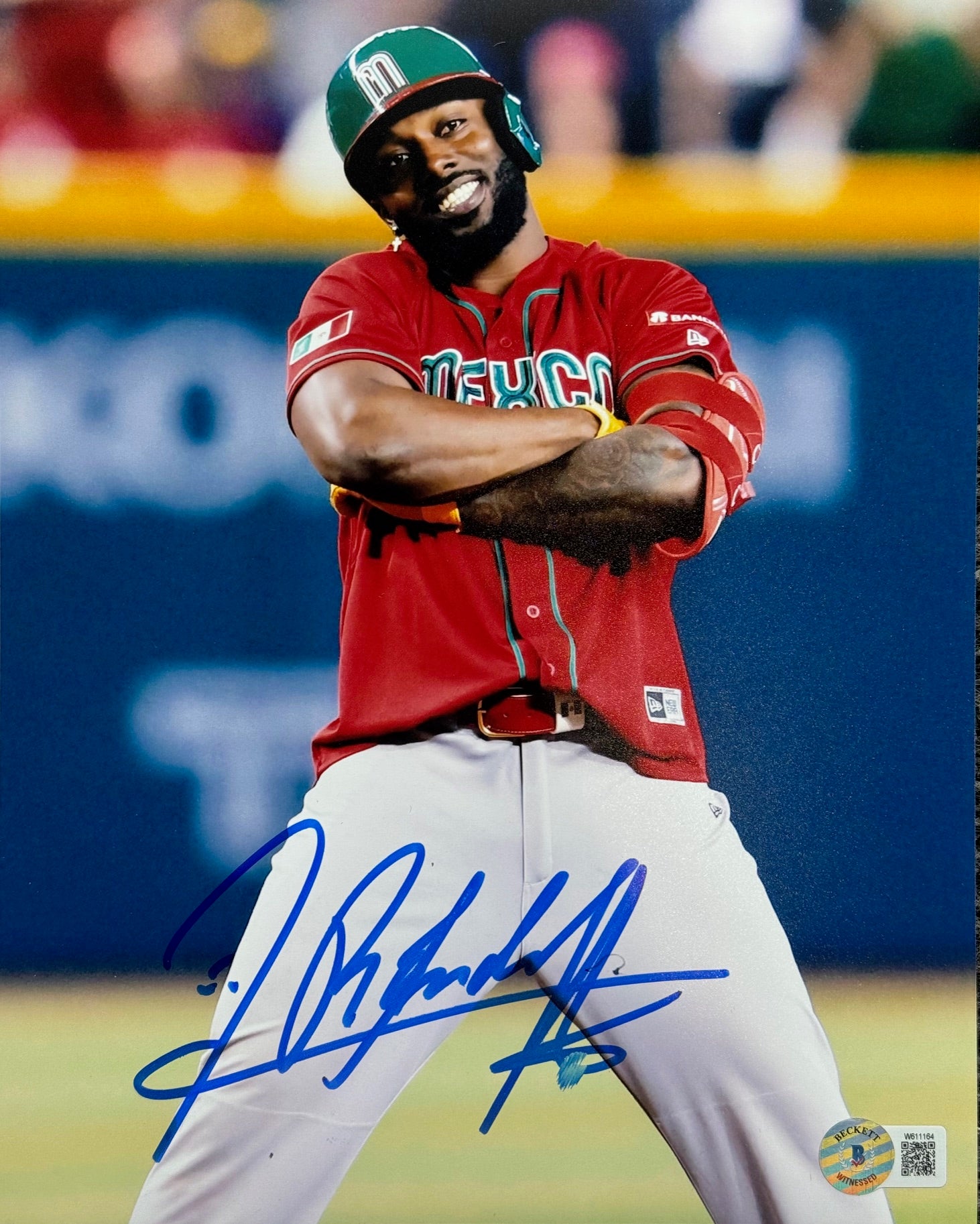Randy Arozarena Autographed 8x10 World Baseball Classic Photo (Beckett ...