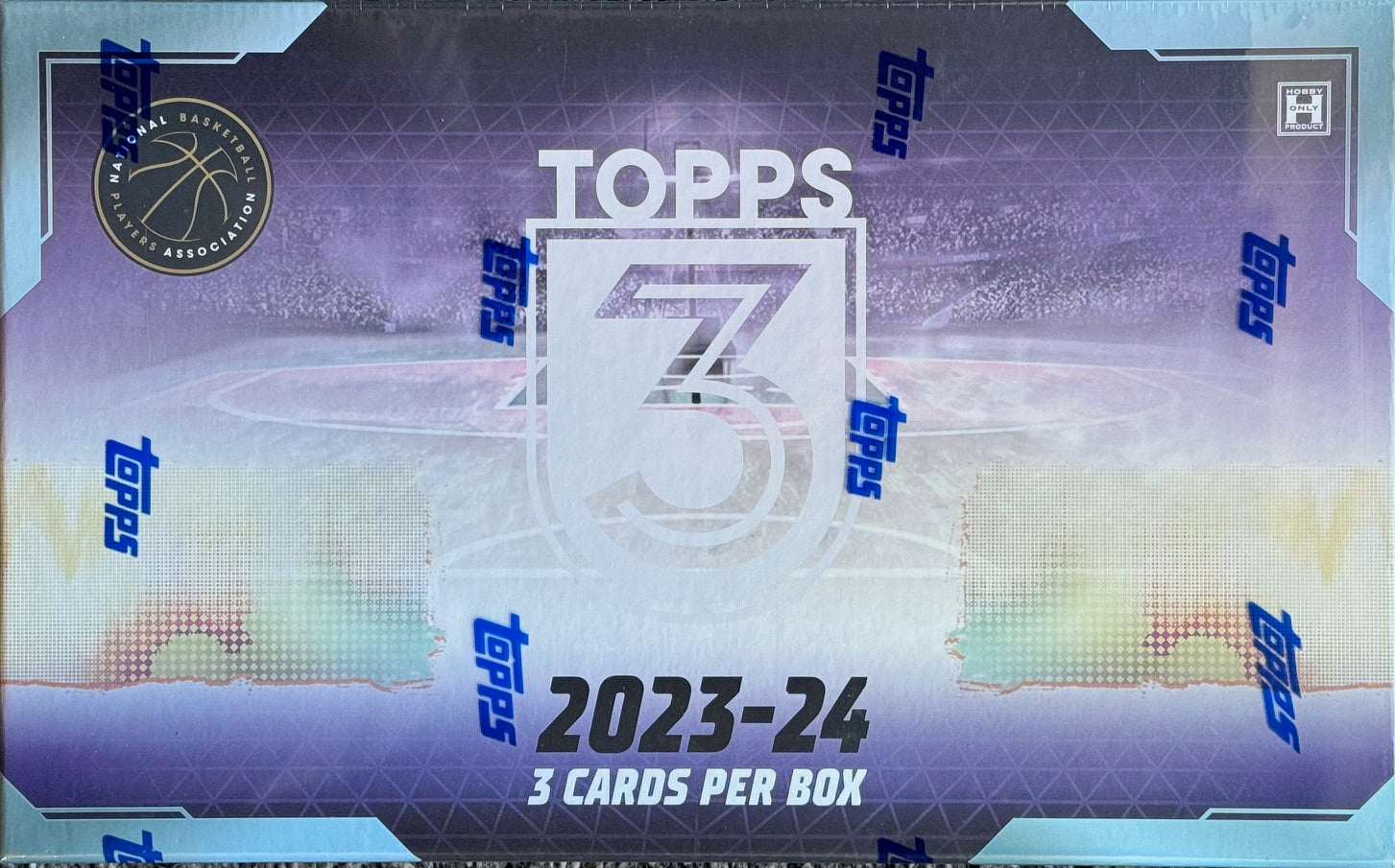2023-24 Topps Three Basketball Hobby Box | Hollywood Collectibles