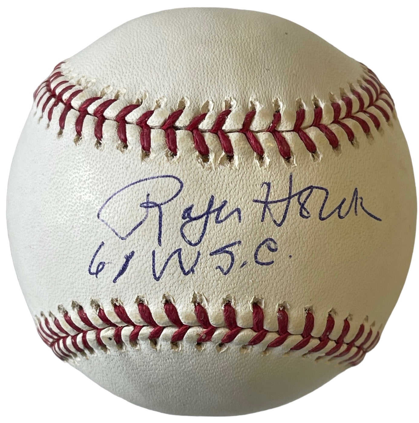 Ralph Houk "61 WSC" Autographed Official Major League Baseball ...