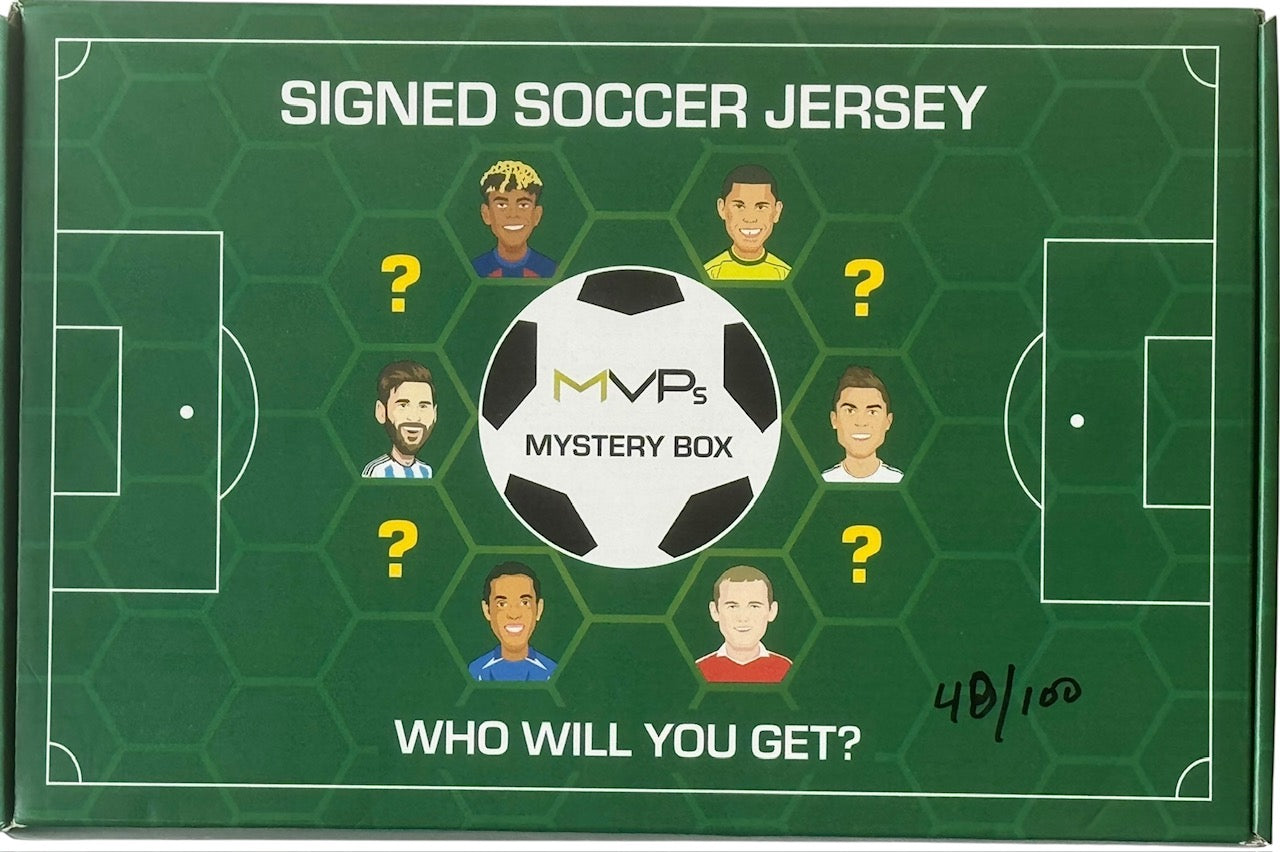 Mystery Memorabilia Box: Autographed Soccer Jersey with Beckett COA Li ...