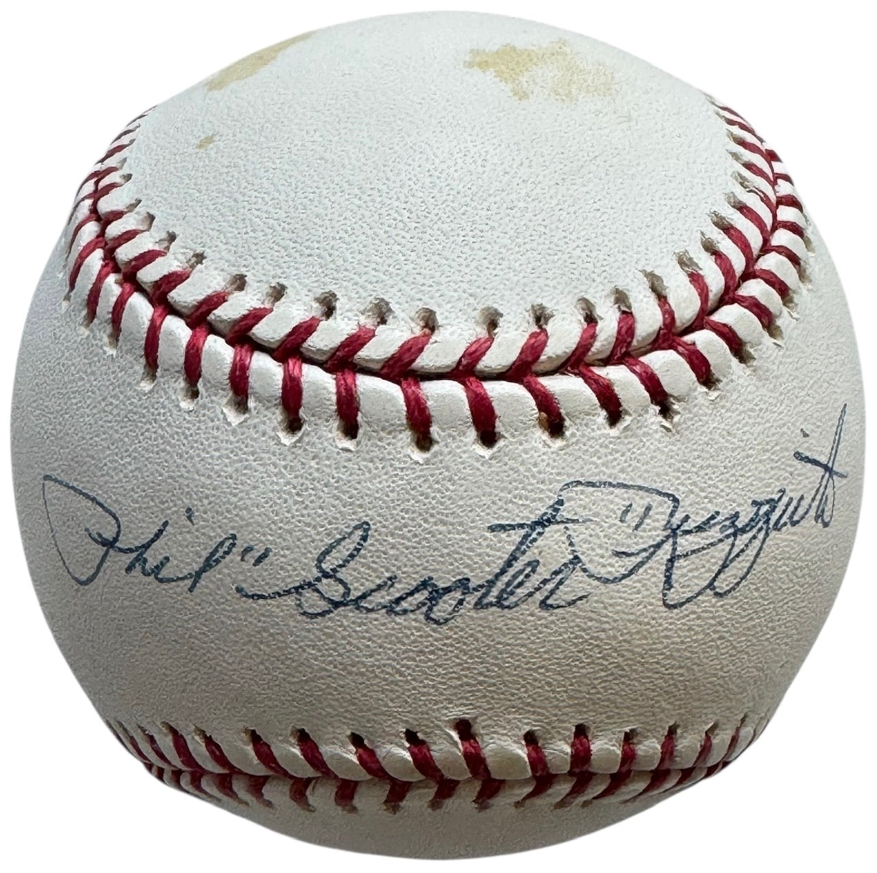 Phil Scooter Rizzuto Autographed Official Major League Baseball (JSA ...