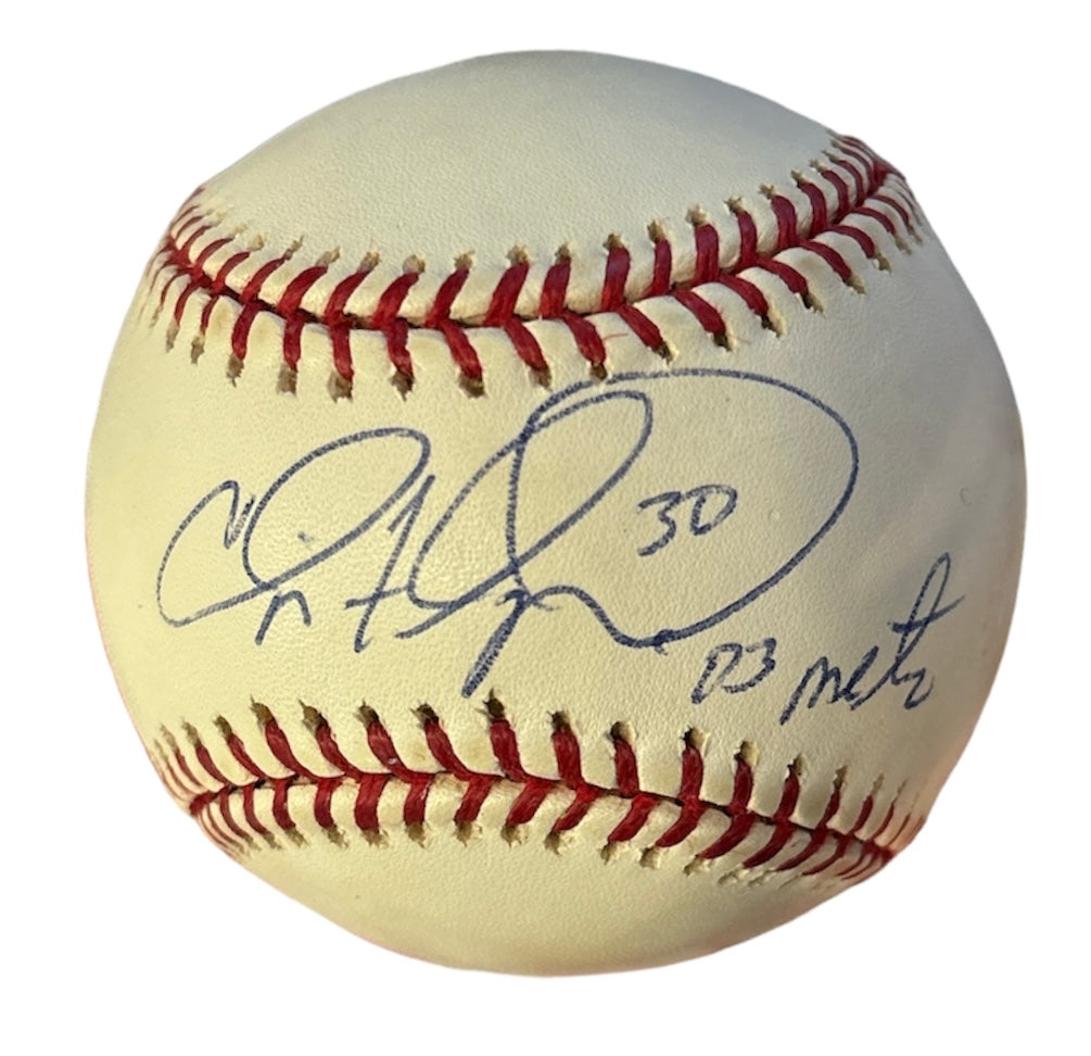 Cliff Floyd Autographed Official Major League Baseball | Hollywood ...