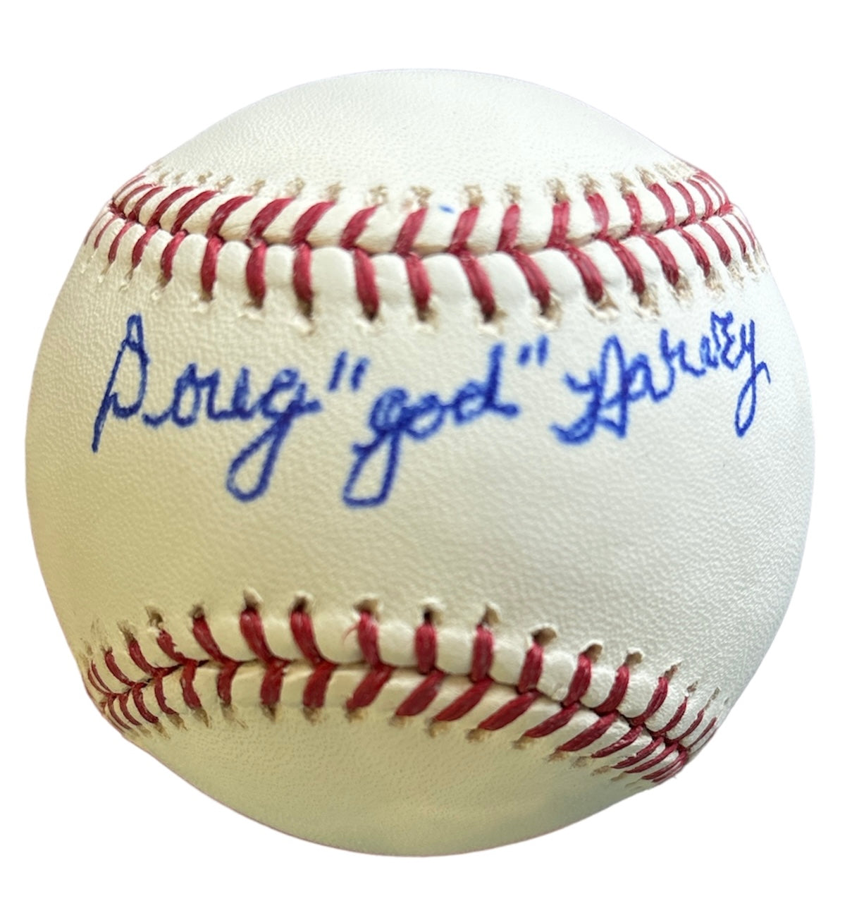 Doug Harvey Autographed Official Major League Baseball (PSA ...