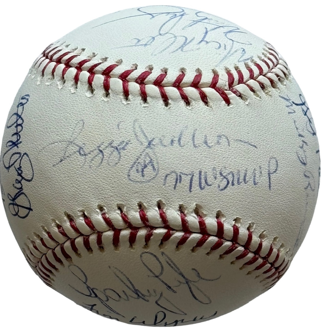 1977-78 New York Yankees Reunion Signed Official Major Baseball (JSA ...