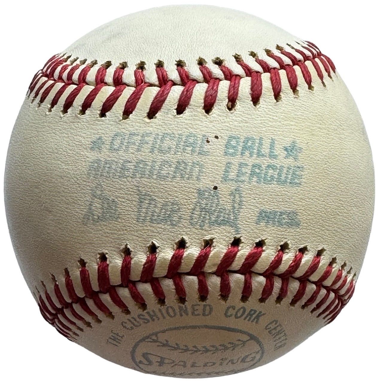 Lee Mac Phail Vintage Spalding Unsigned Official American League Baseb ...