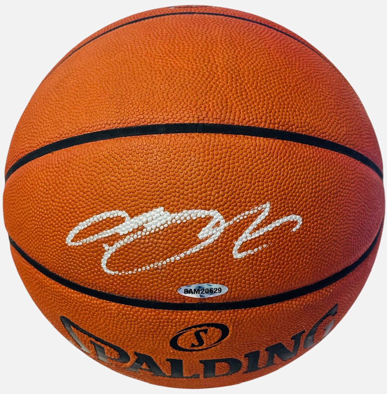 LeBron James Autographed Spalding Official Leather Game Basketball (UD ...