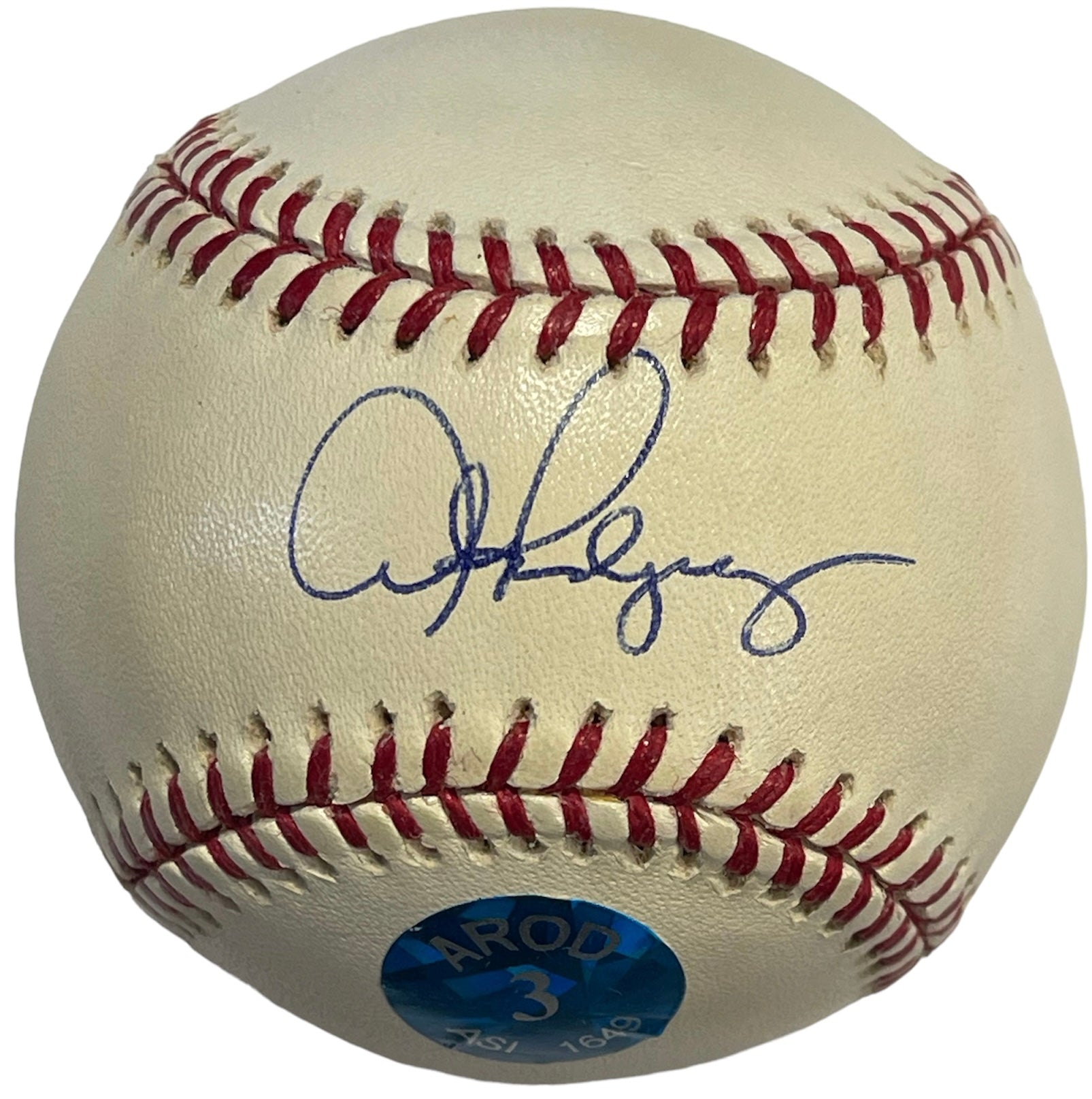 Alex Rodriguez Autographed Official Major League Baseball | Hollywood ...