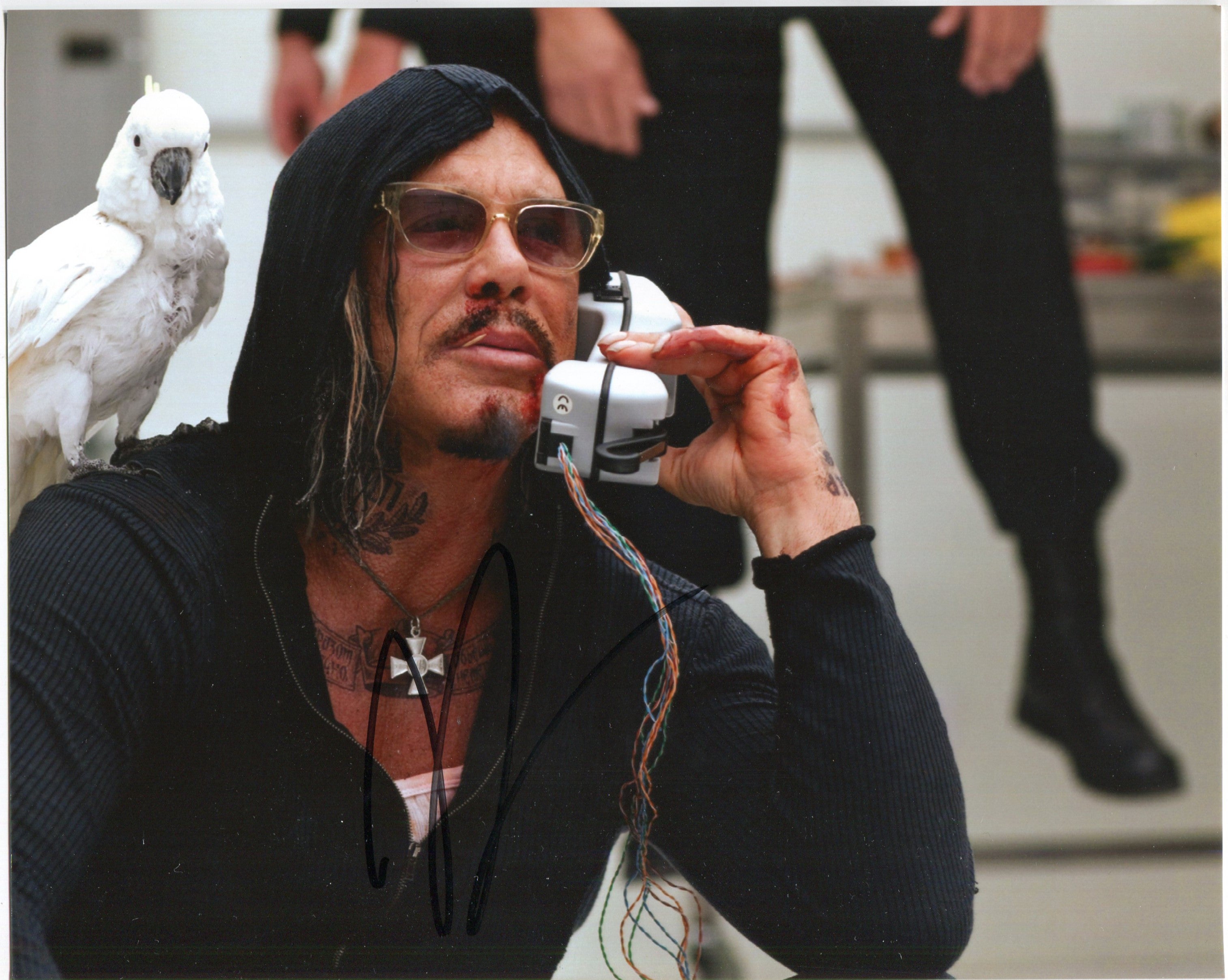 Mickey Rourke Autographed 8x10 Photo | Hollywood Collectibles