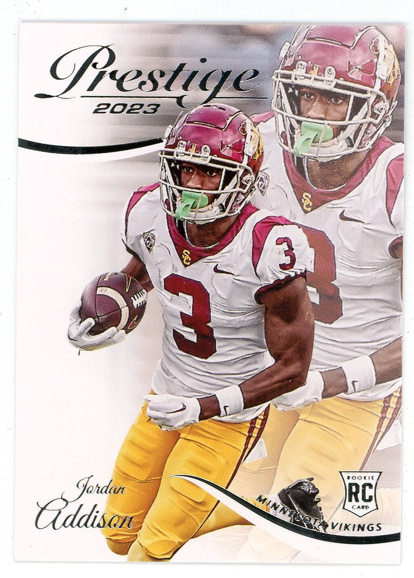 Jordan Addison 2023 Panini Prestige Rookie Card #352 | Hollywood ...