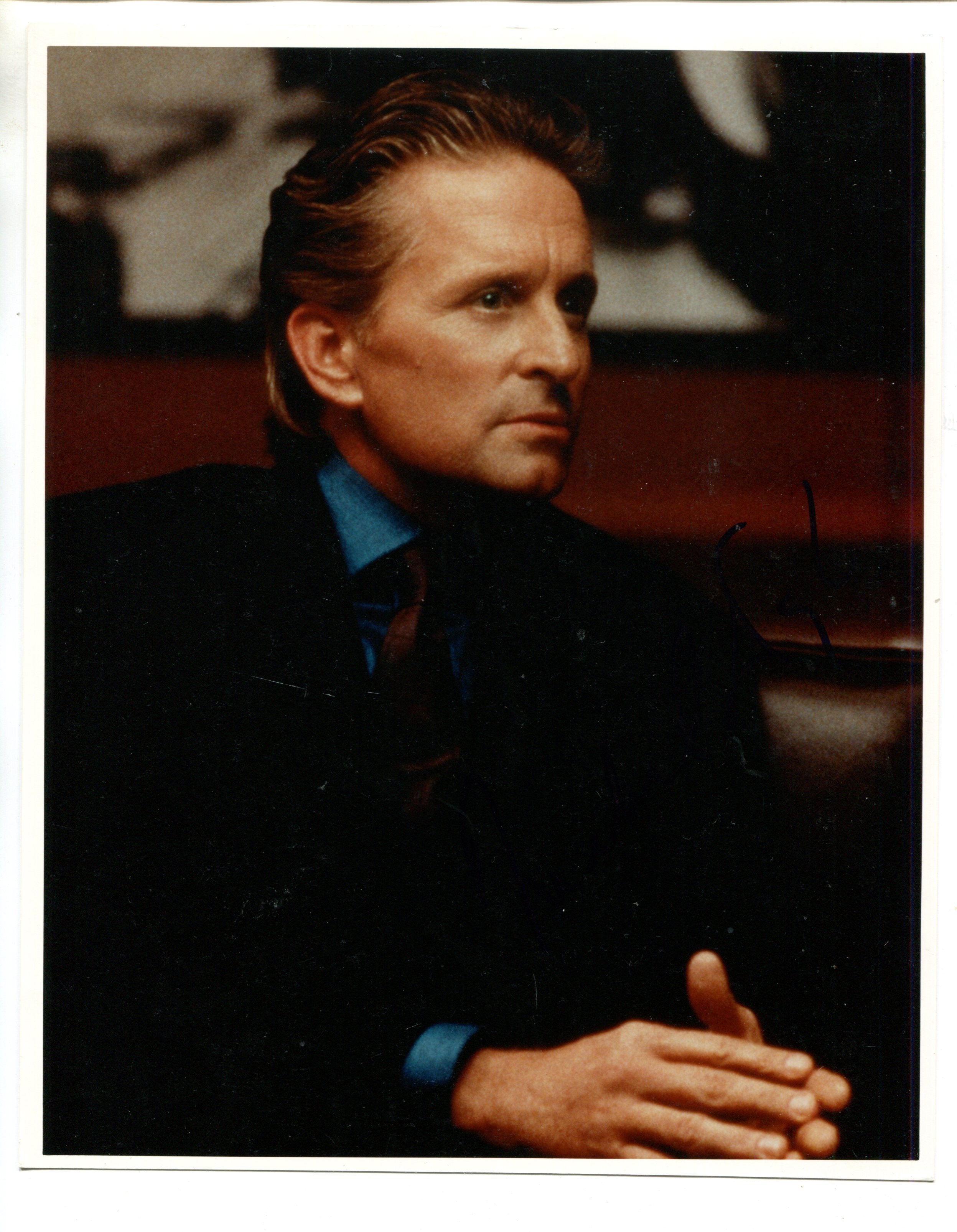 Michael Douglas Autographed 8x10 Celebrity Photo | Hollywood Collectibles