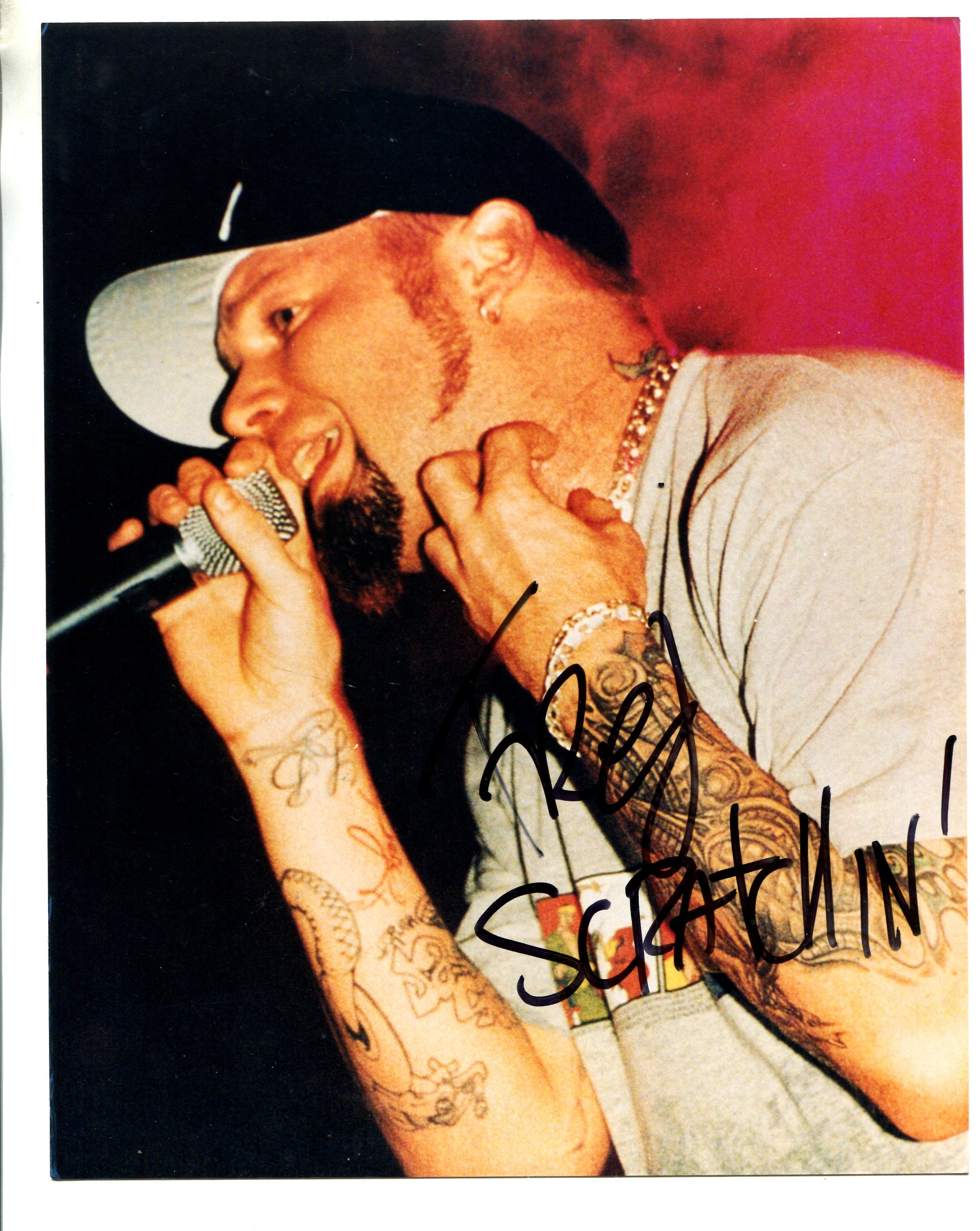 Fred Durst Autographed 8x10 Photo | Hollywood Collectibles