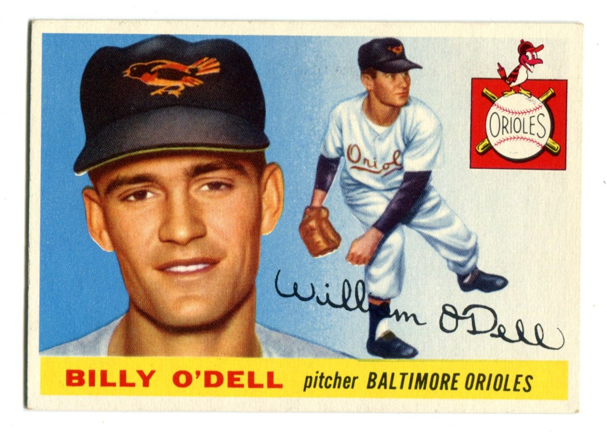 Billy O`Dell 1955 Topps #57 Card | Hollywood Collectibles