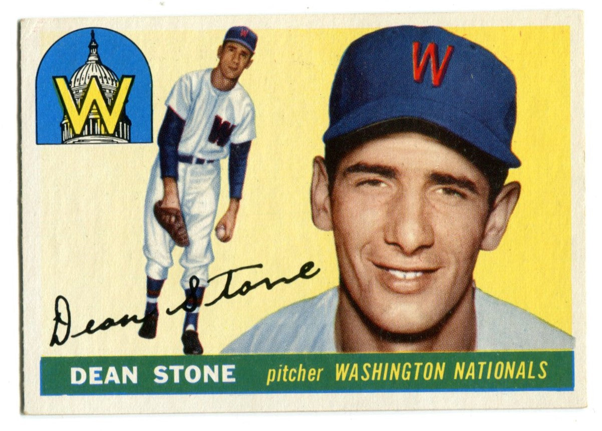 Dean Stone 1955 Topps #60 Card | Hollywood Collectibles
