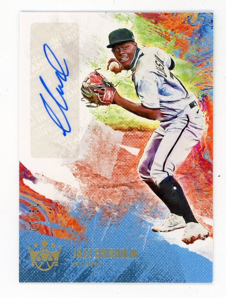 Jazz Chisholm 2021 Panini Diamond King Autograph Issue #DKS-JC Card 07 ...