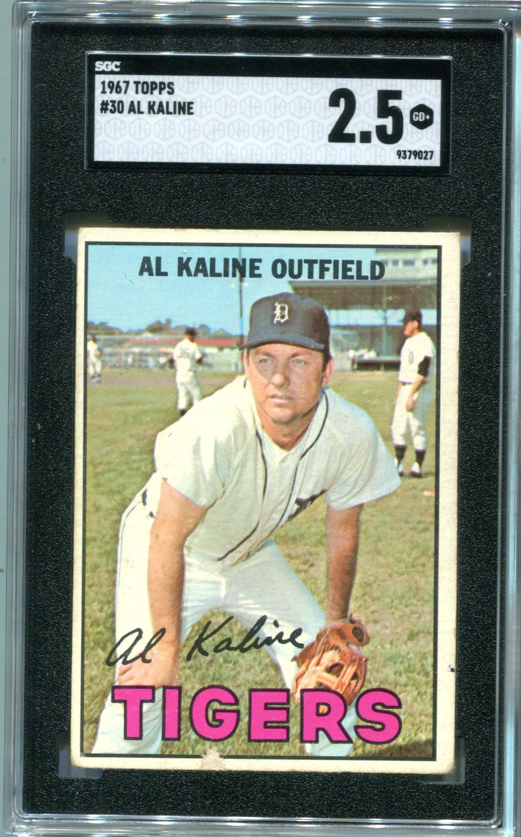 Al Kaline 1967 Topps Card #30 SGC 2.5 Card | Hollywood Collectibles