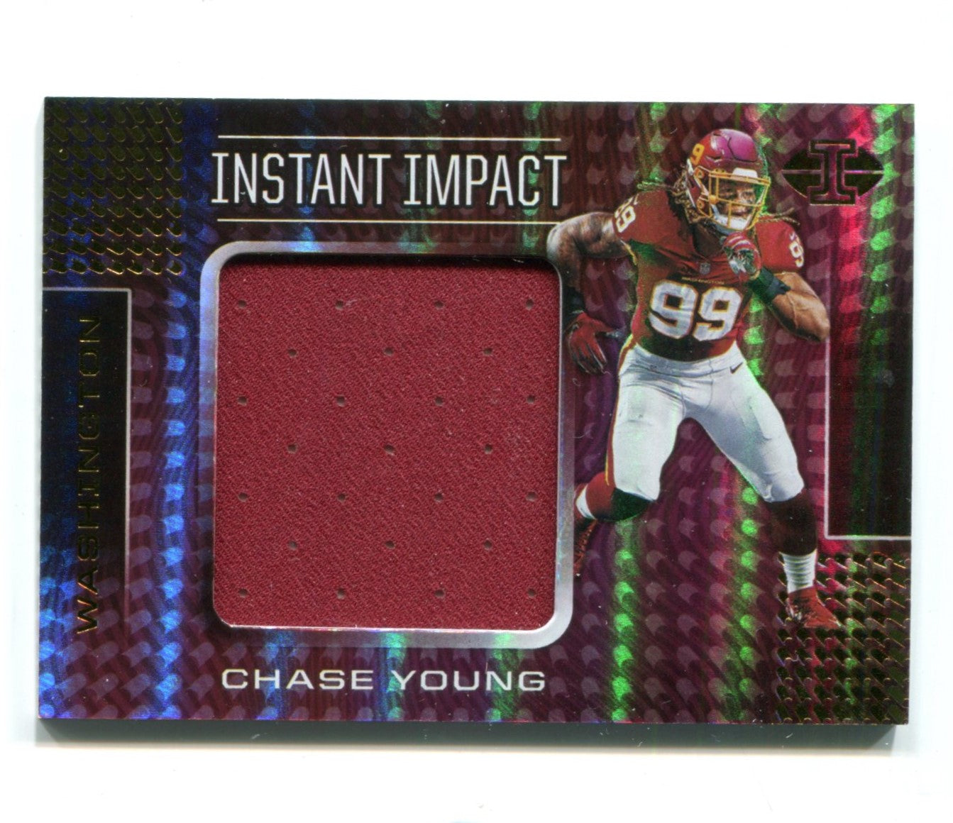 Chase Young 2020 Panini Instant Impact Illusions #1121 Card | Hollywood ...