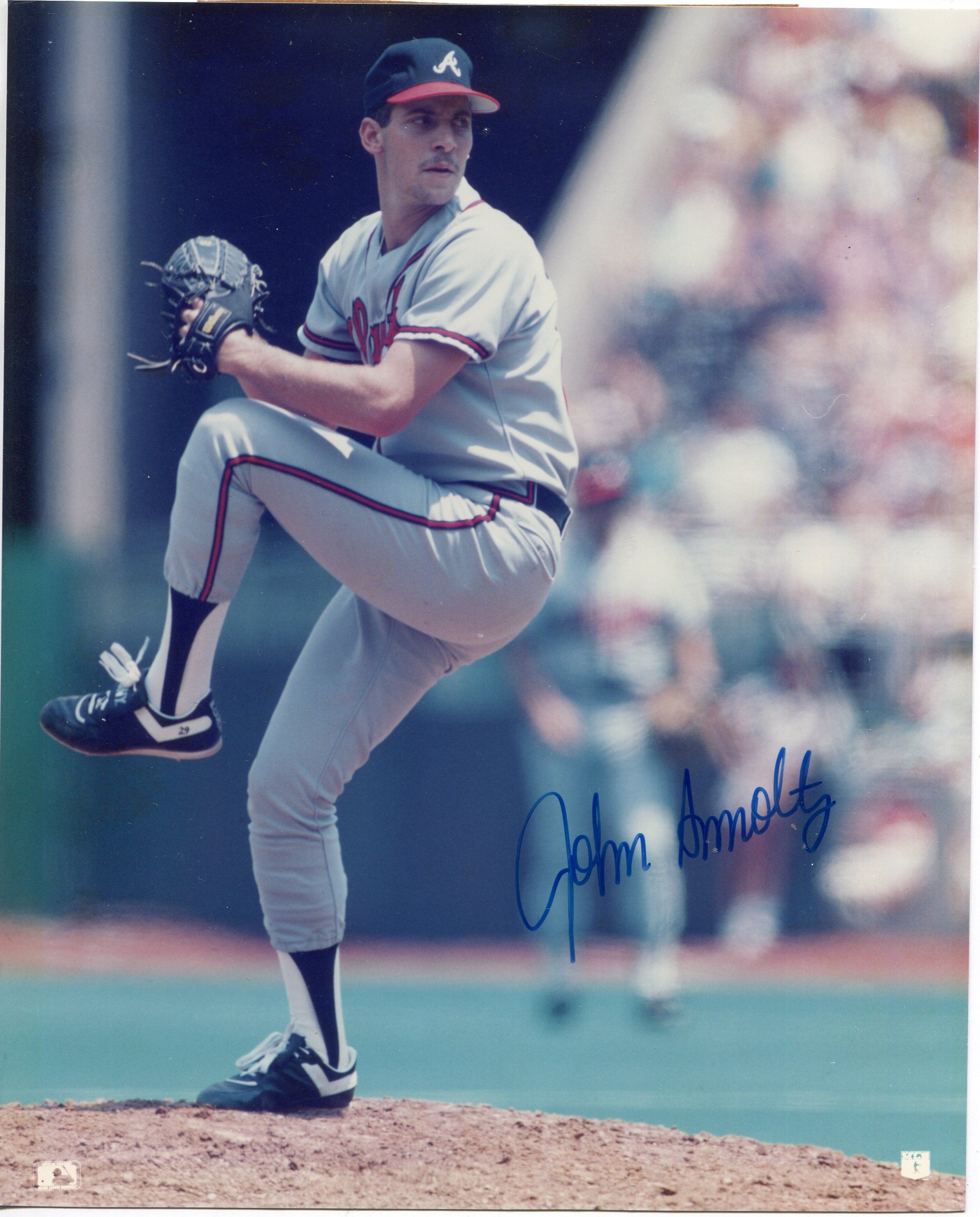 John Smoltz Autographed 8x10 Baseball Photo | Hollywood Collectibles